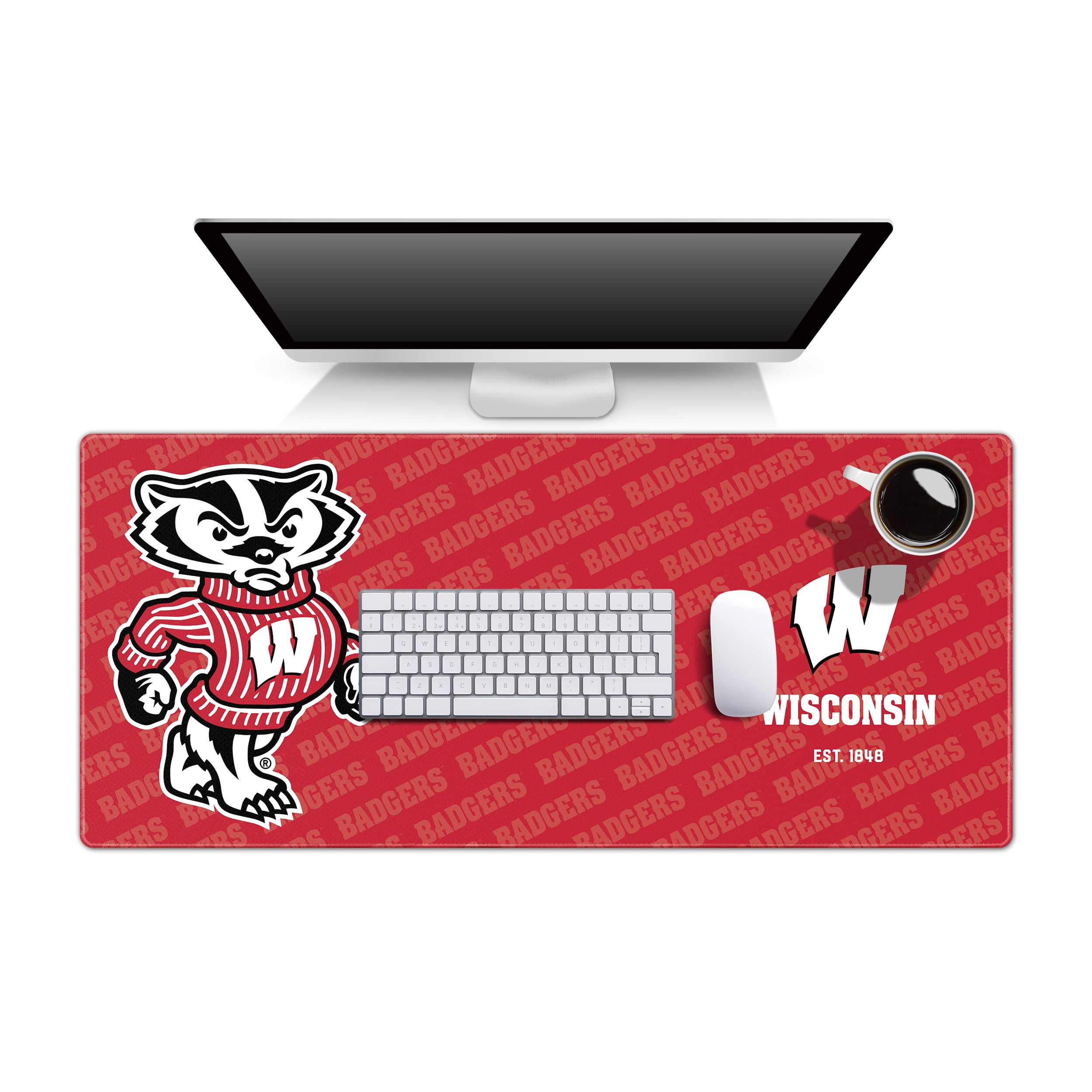 YouTheFan NCAA Wisconsin Badgers Logo Series Desk Pad - Walmart.com