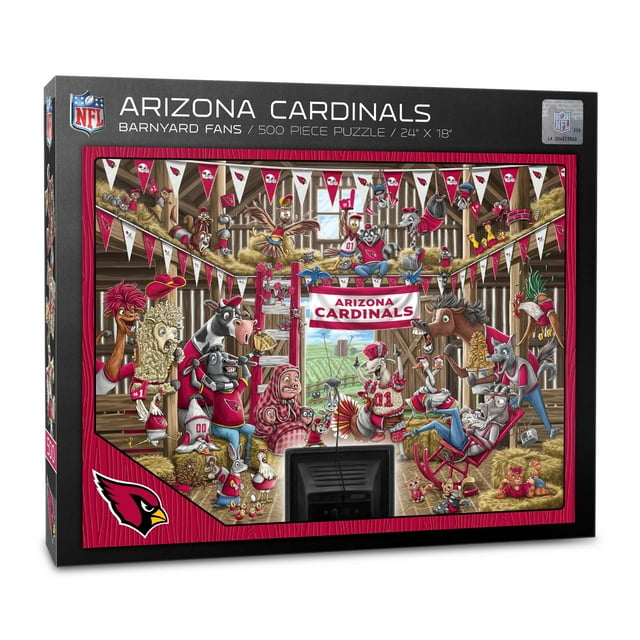 YouTheFan NFL Arizona Cardinals Barnyard Fans Puzzle - 500 Piece ...