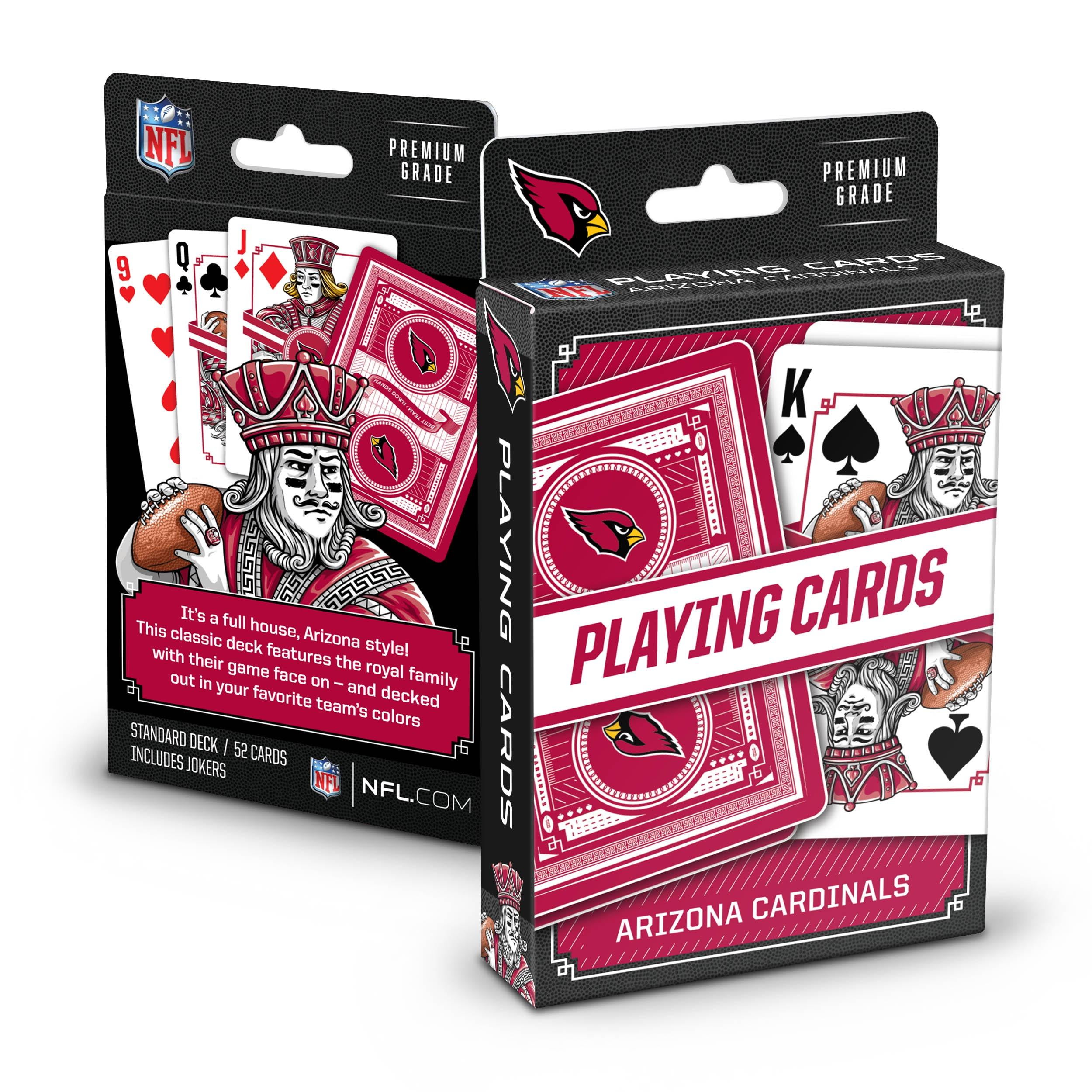 YouTheFan NFL Arizona Cardinals Classic Series Playing Cards - Walmart ...
