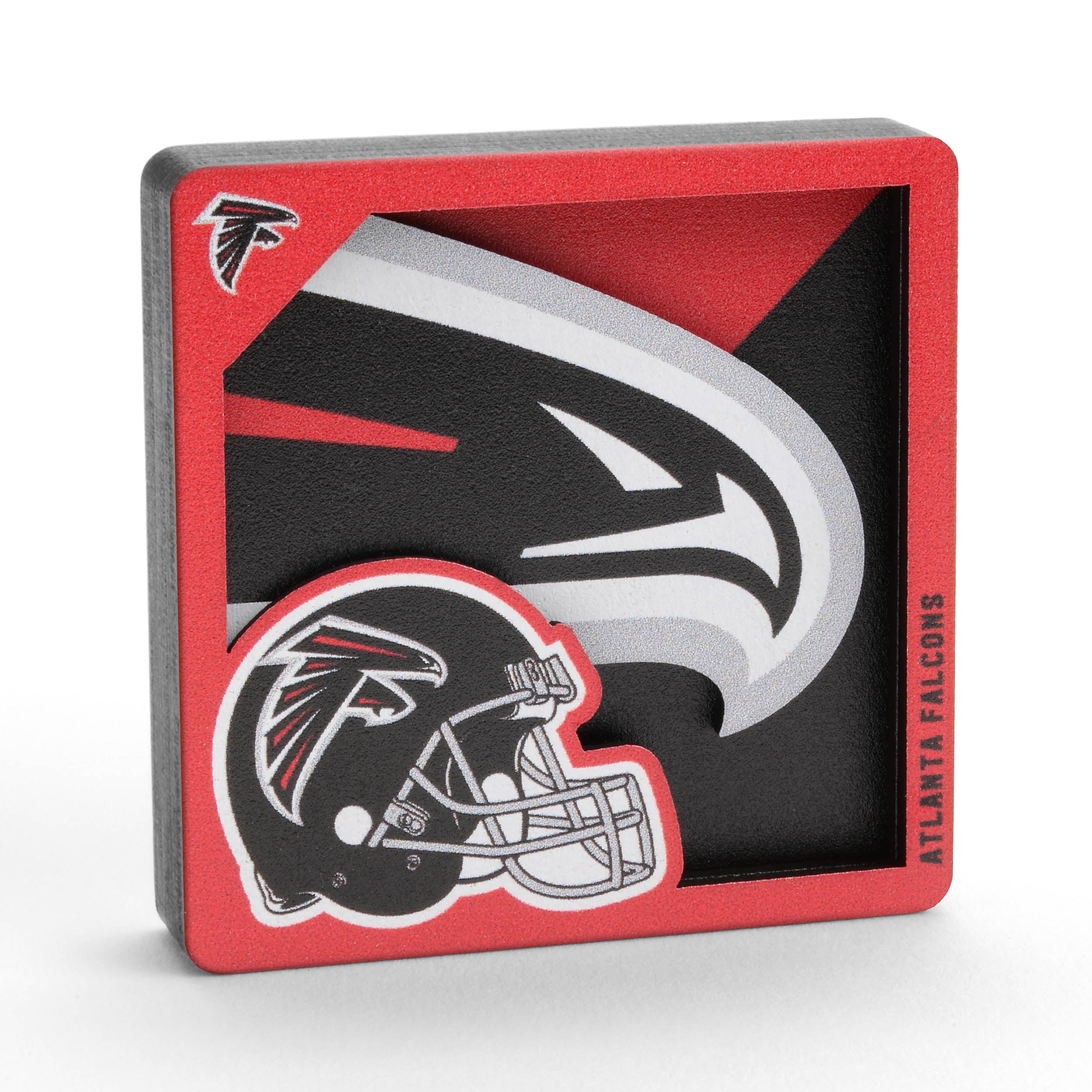 YouTheFan NFL Atlanta Falcons 3D Logo Series Magnet - Walmart.com