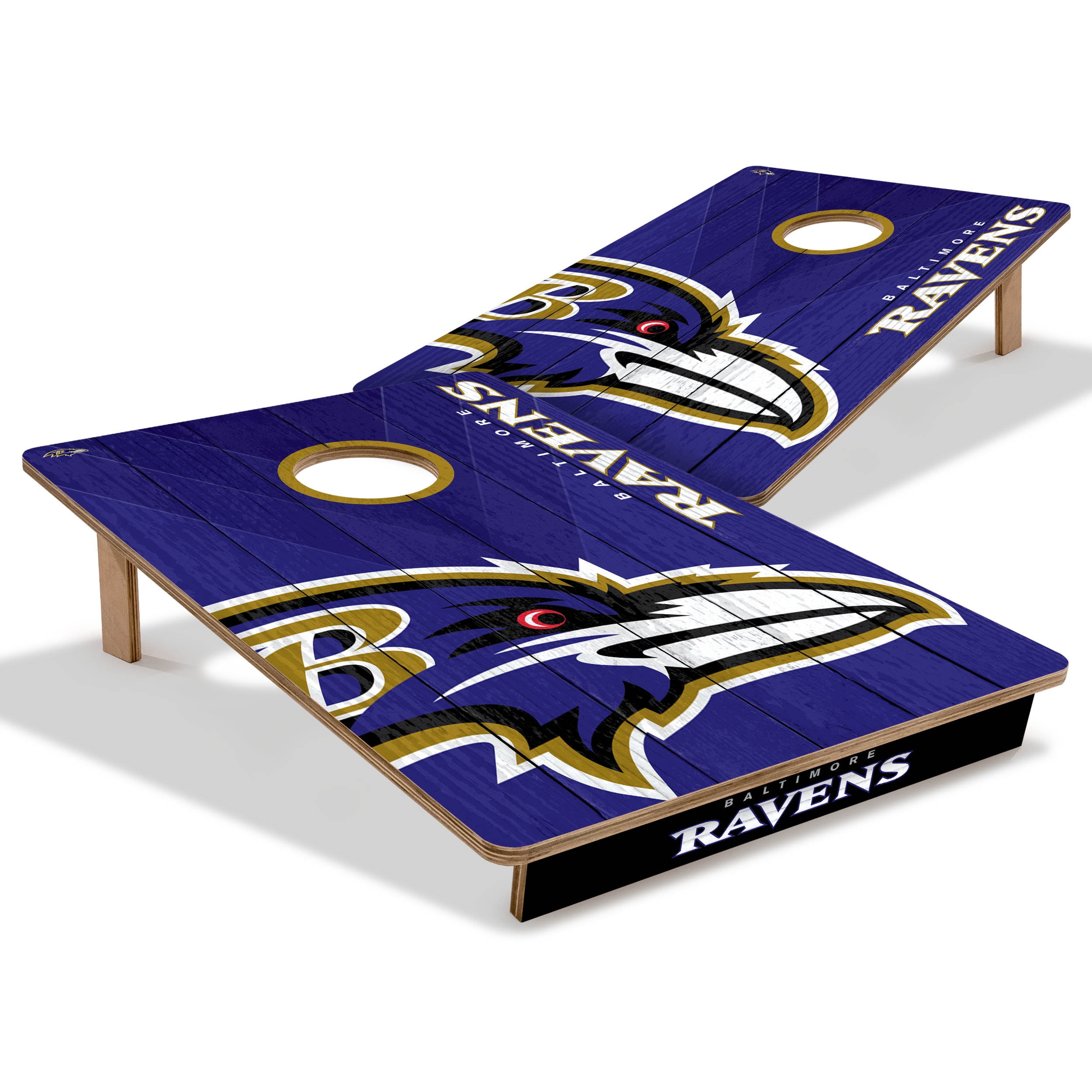 YouTheFan NFL Baltimore Ravens 2' x 3' Cornhole Game No Bags - Walmart.com