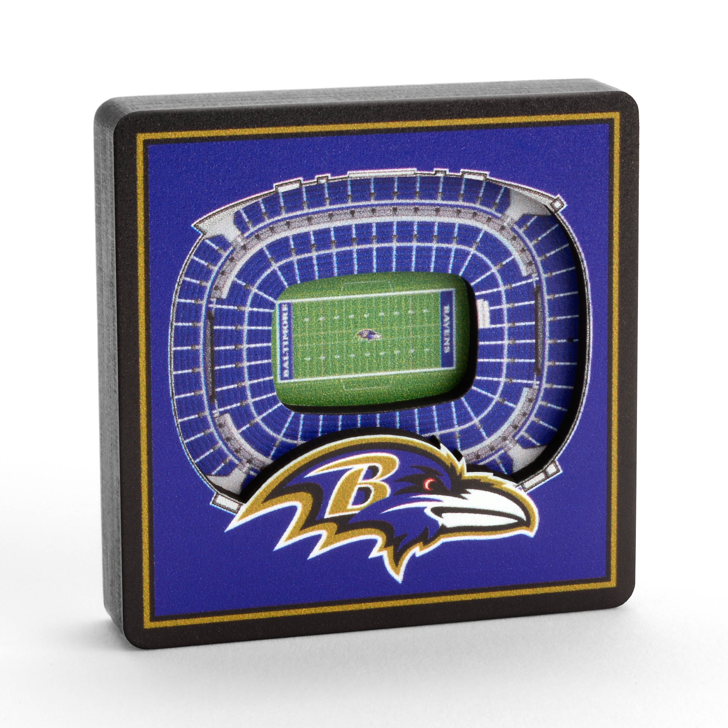 NFL Baltimore Ravens 3D StadiumView Magnet Replica - Walmart.com