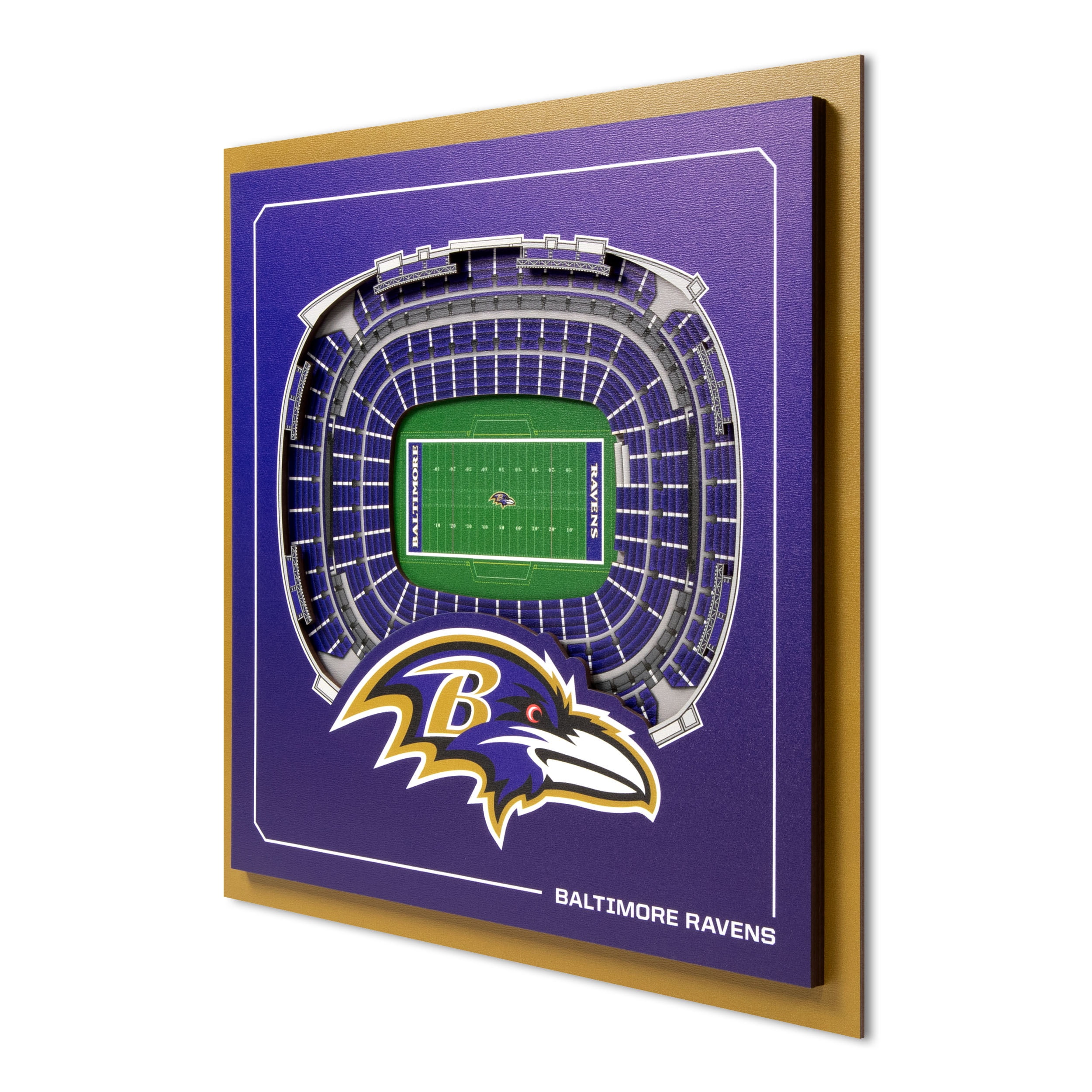 YouTheFan NFL Baltimore Ravens Stadium Series 3D Wall Art - Walmart.com