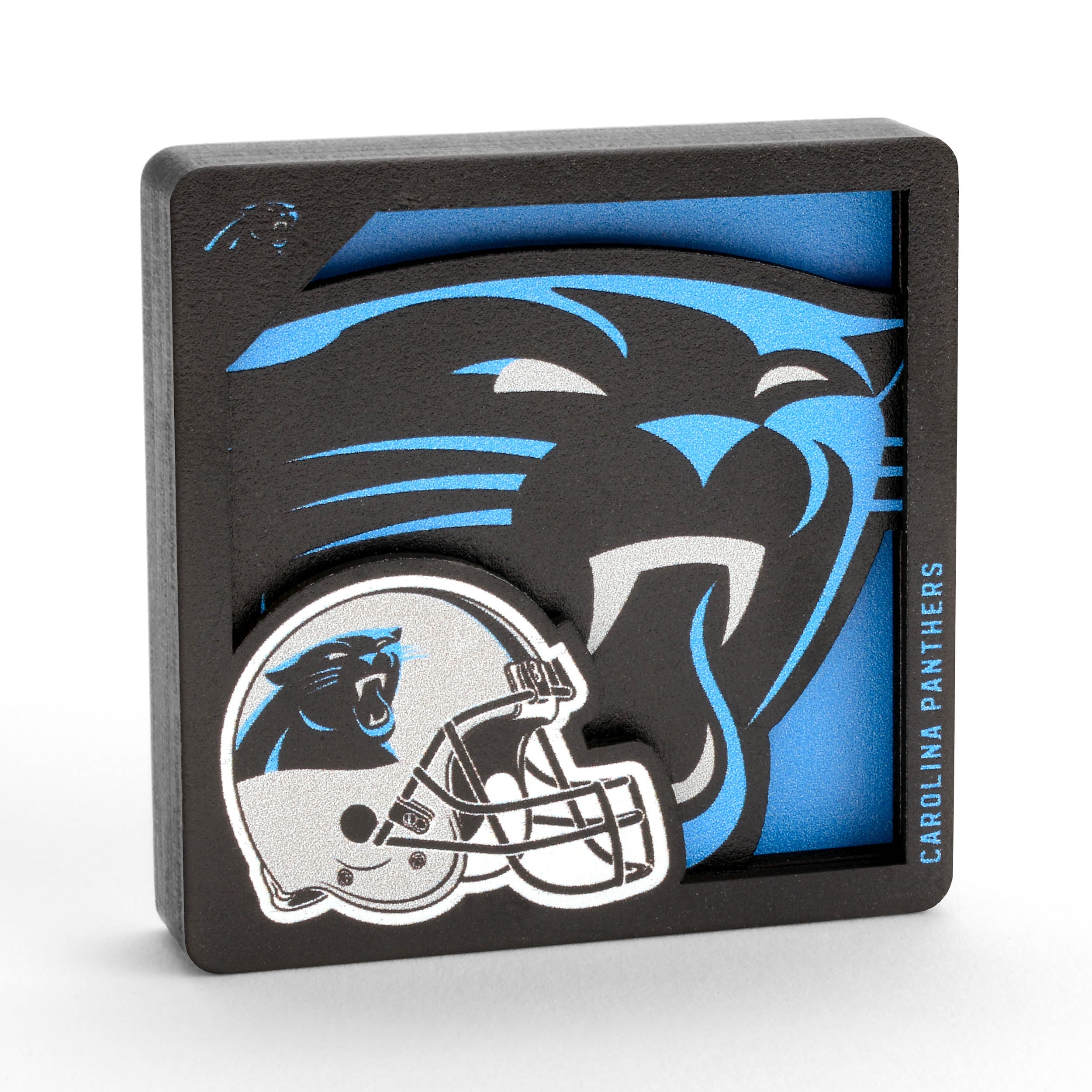 Carolina Panthers 3D Logo Series Fridge Magnet - Official Team Replica ...