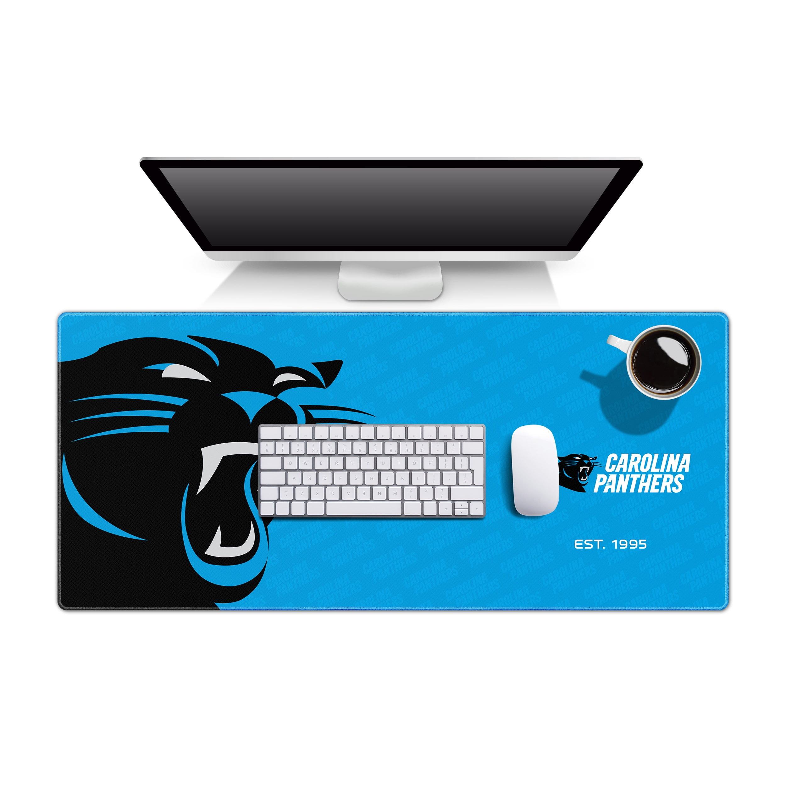 YouTheFan NFL Carolina Panthers Logo Series Desk Pad - Walmart.com