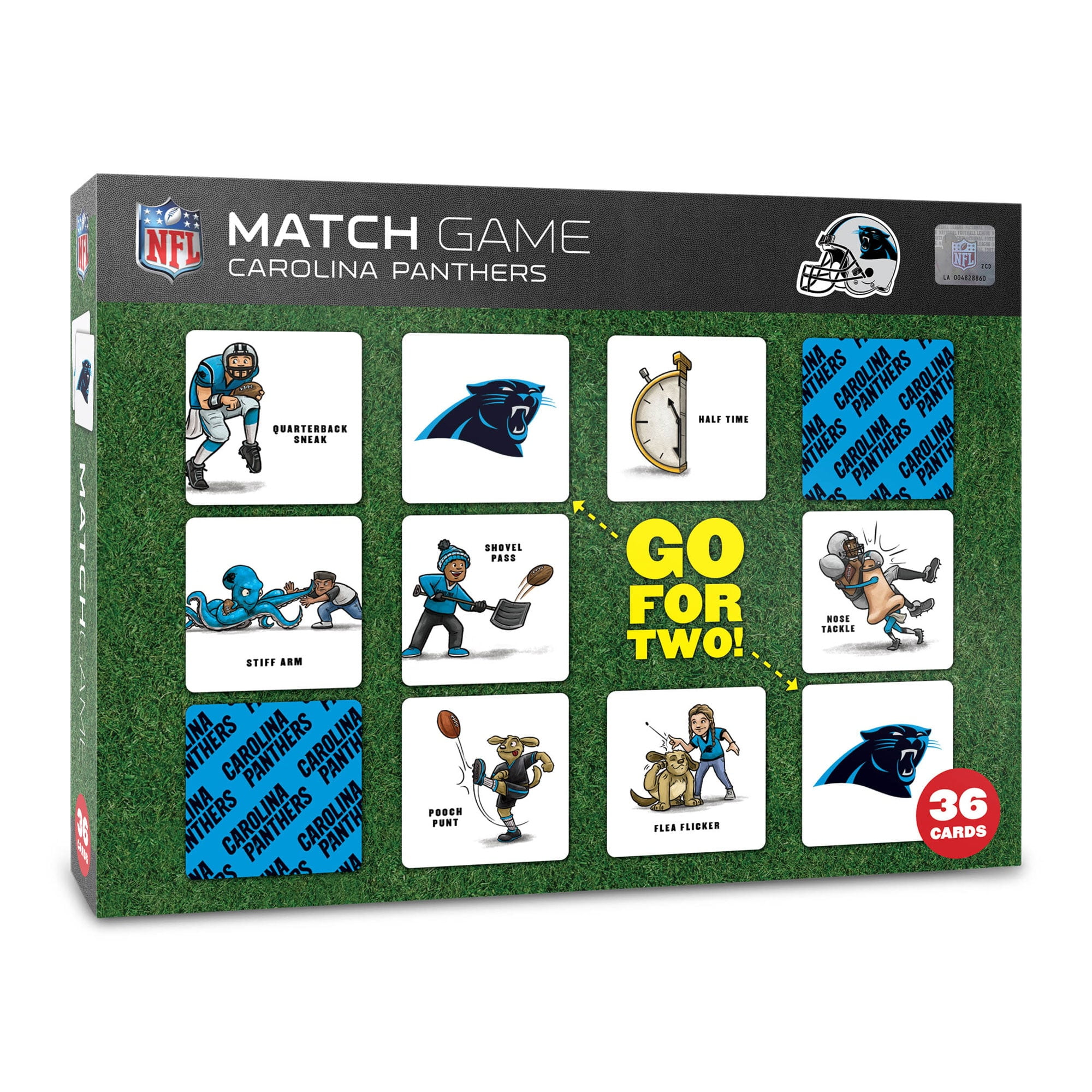 YouTheFan NFL Carolina Panthers Memory Match Game - Walmart.com