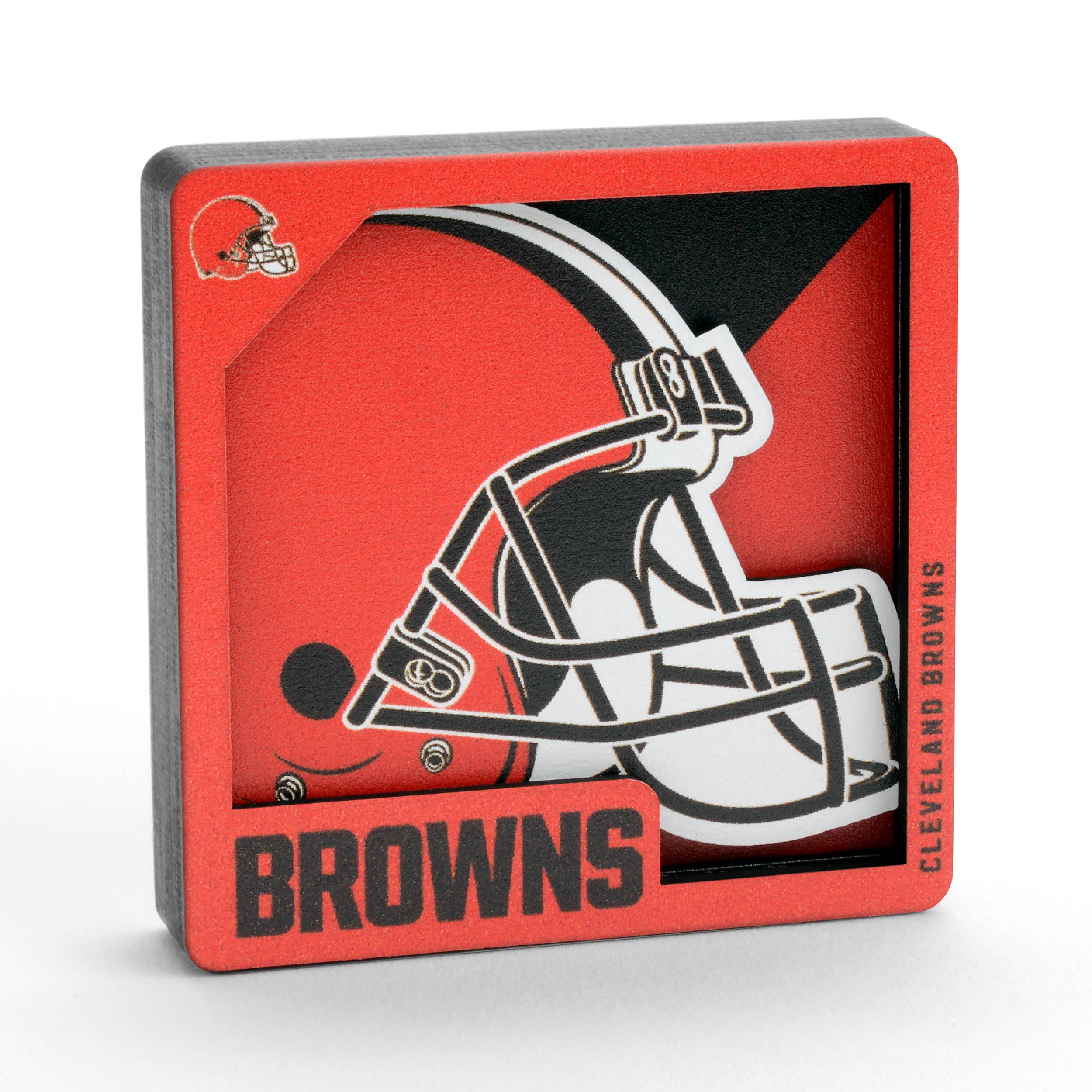 YouTheFan NFL Cleveland Browns 3D Logo Series Magnet - Walmart.com