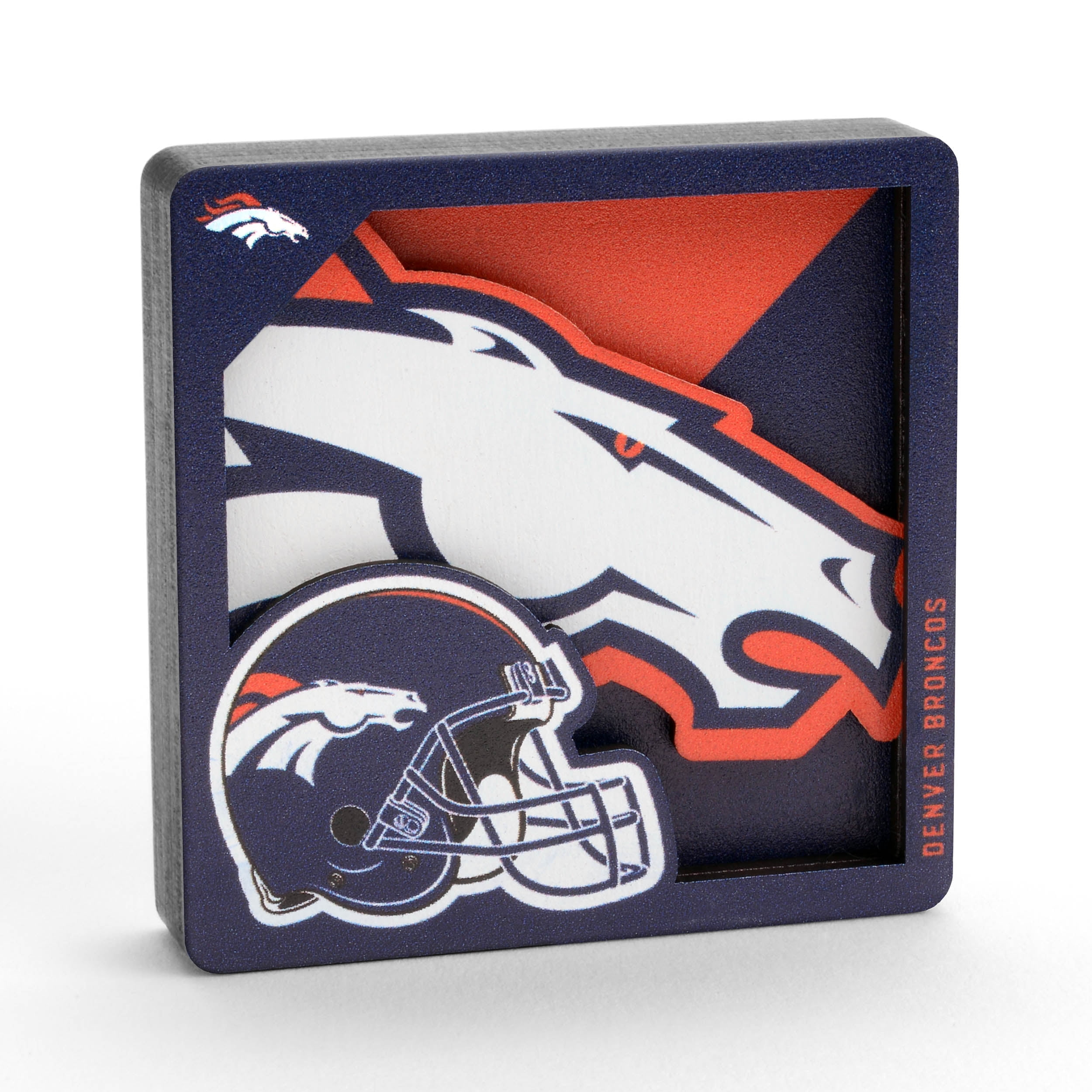 YouTheFan NFL Denver Broncos 3D Logo Series Magnet - Walmart.com