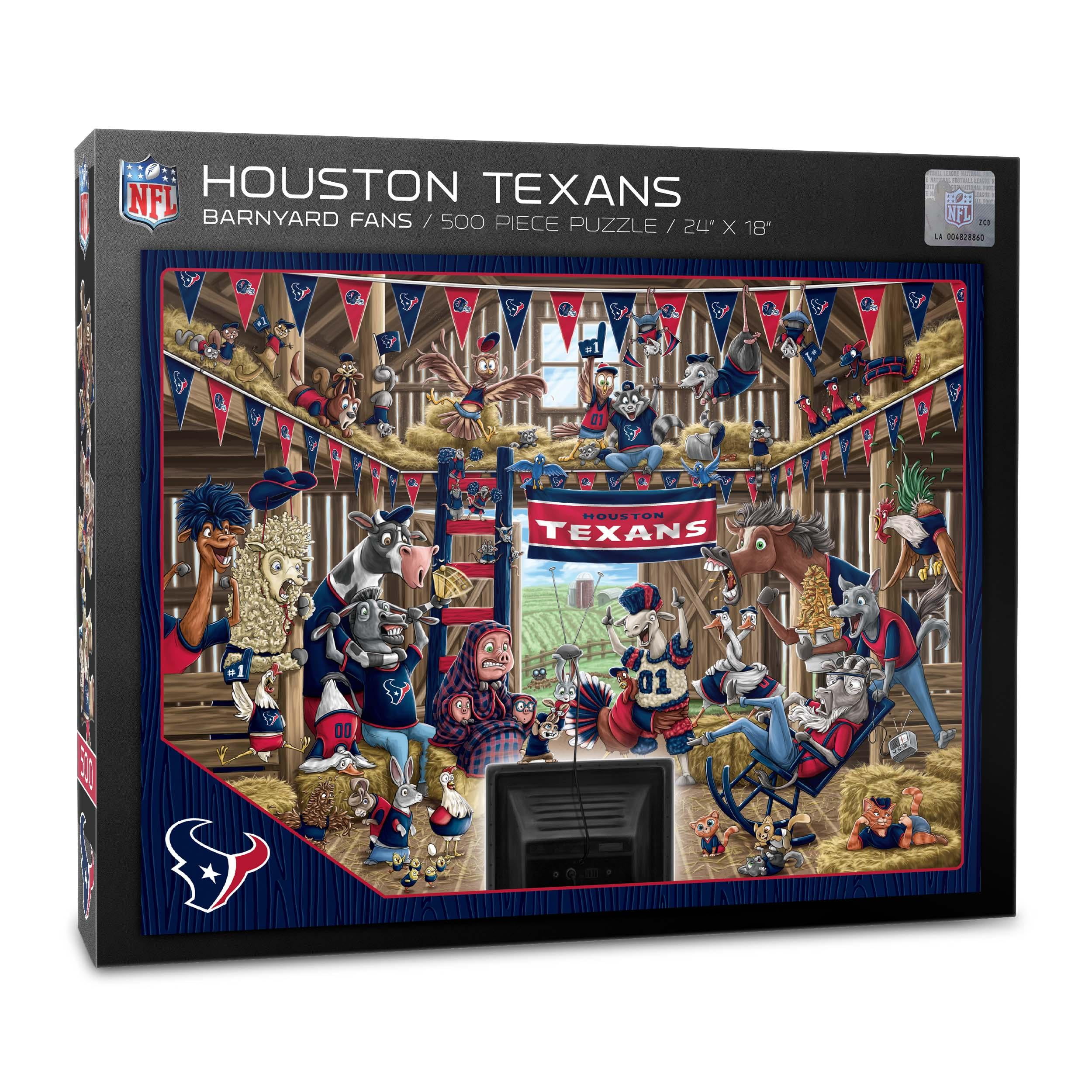 YouTheFan NFL Houston Texans Barnyard Fans Puzzle - 500 Piece - Walmart.com
