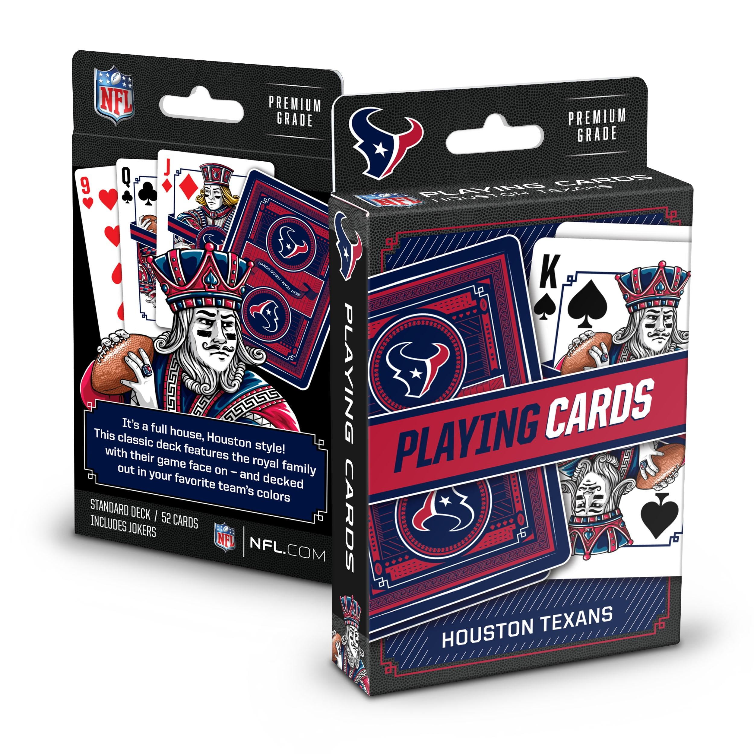 NFL Houston Texans Classic Series Playing Cards 52 Card Deck - Walmart.com