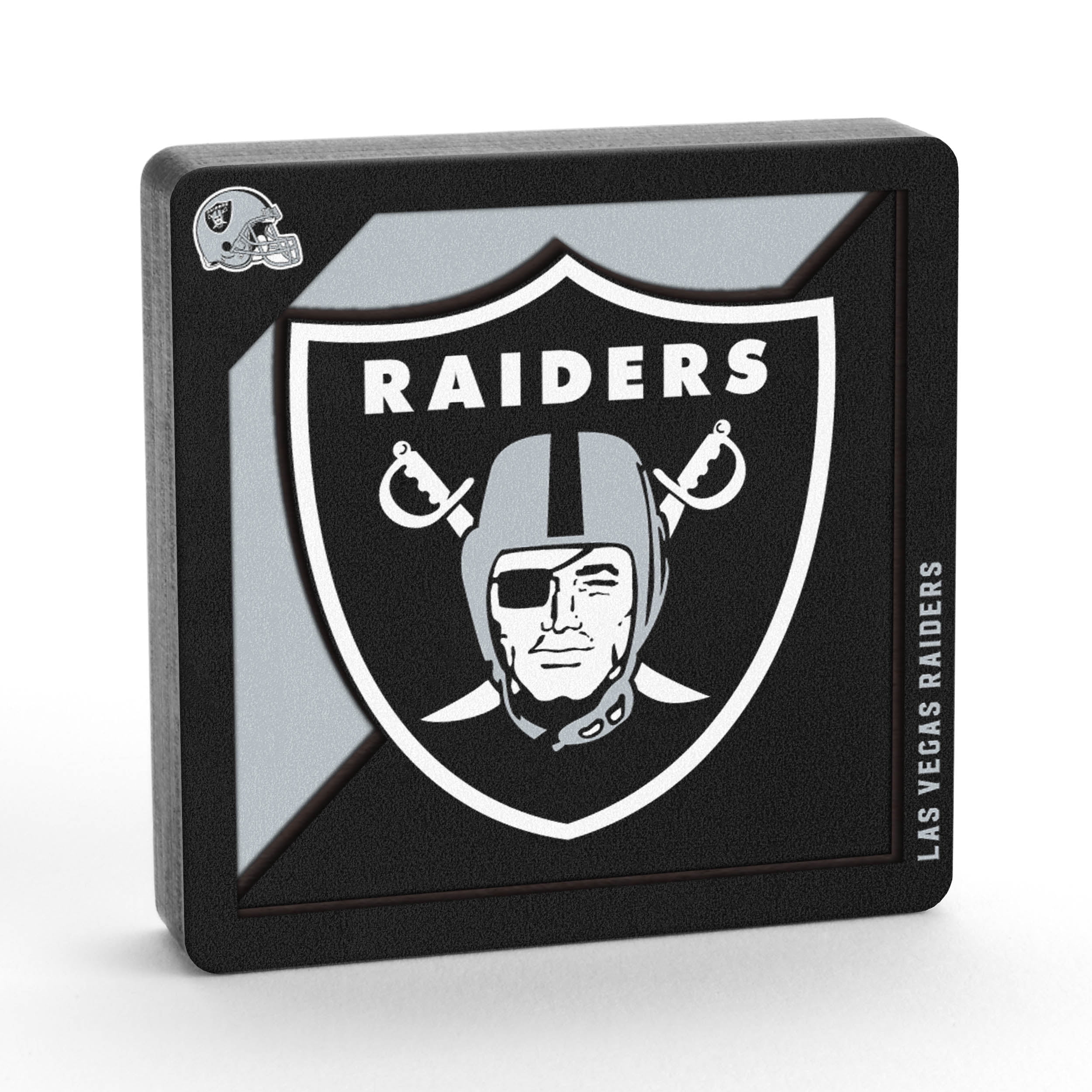 NFL Las Vegas Raiders 3D Logo Magnet - Team Merchandise - Walmart.com