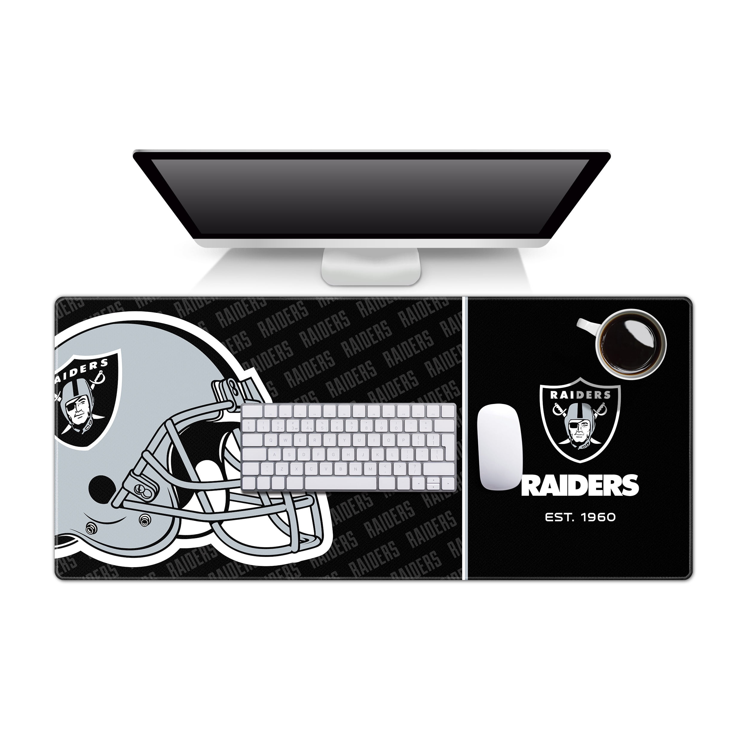 YouTheFan NFL Las Vegas Raiders Logo Series Desk Pad - Walmart.com