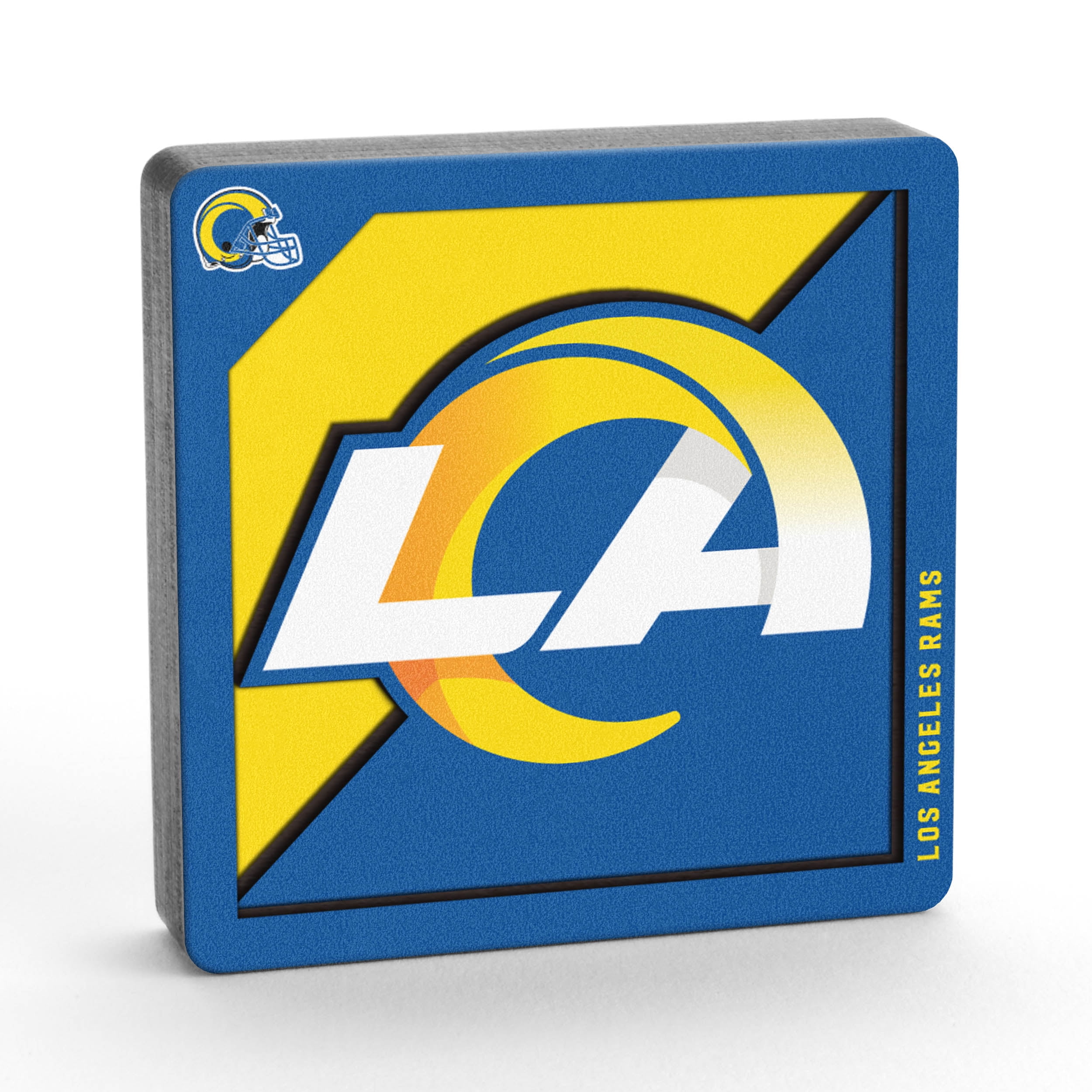 YouTheFan NFL Rams 3D Logo Magnet - Football Team Fan Gear - Walmart.com