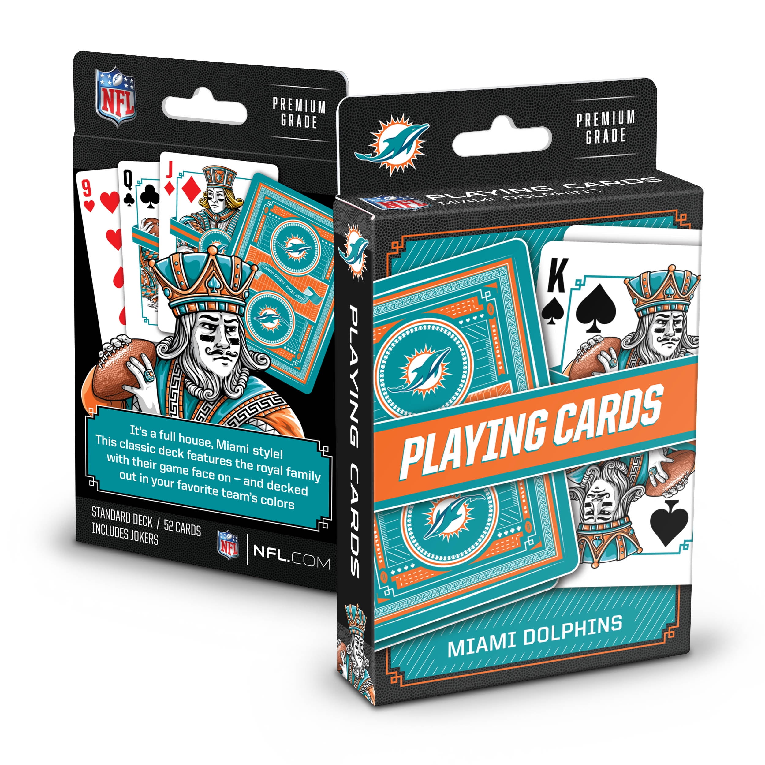 NFL Miami Dolphins Classic Series Premium Playing Cards - Walmart.com