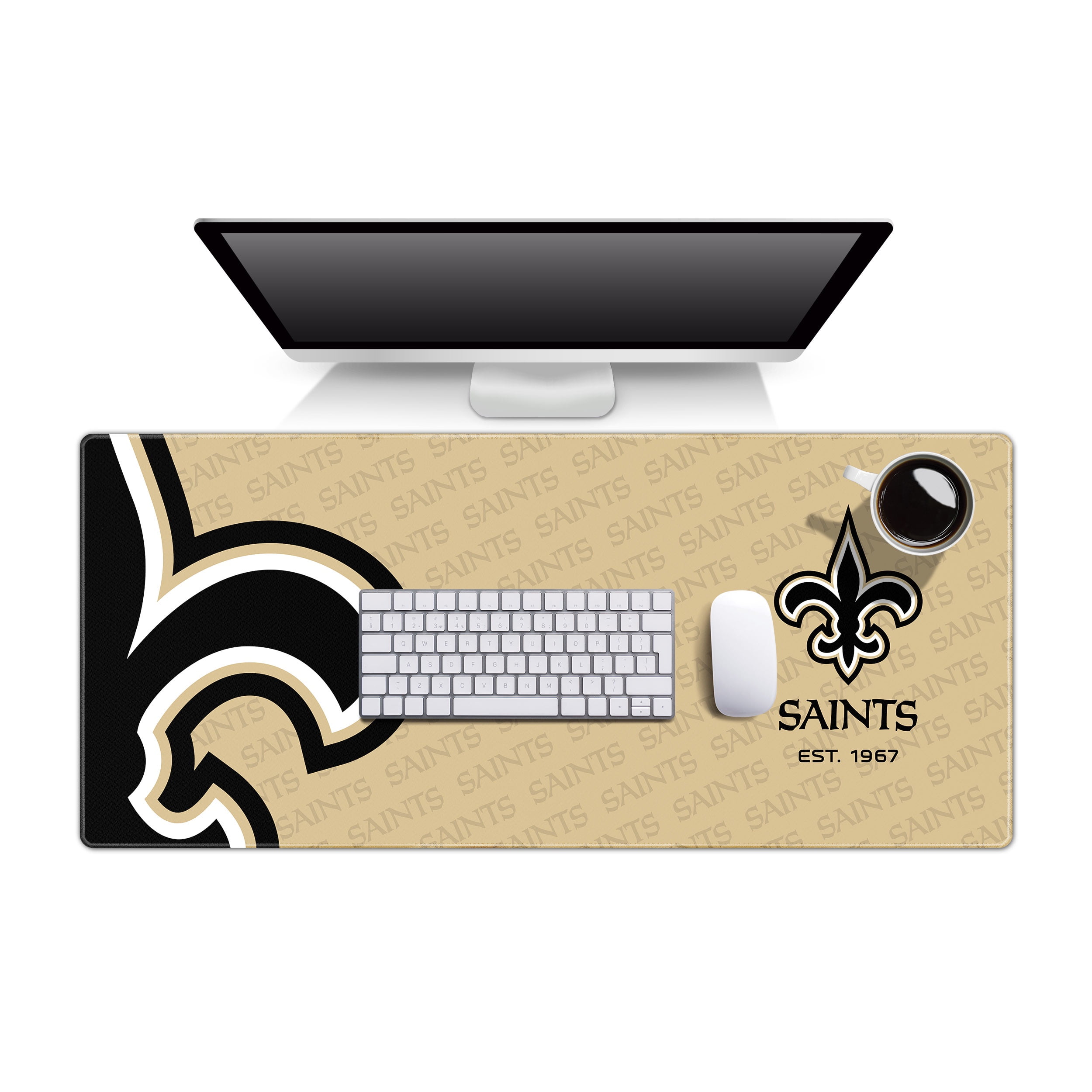 YouTheFan NFL New Orleans Saints Logo Series Desk Pad - Walmart.com