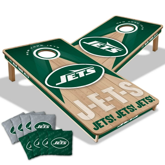 YouTheFan NFL New York Jets 2x4 Slogan Series Cornhole - Walmart.com