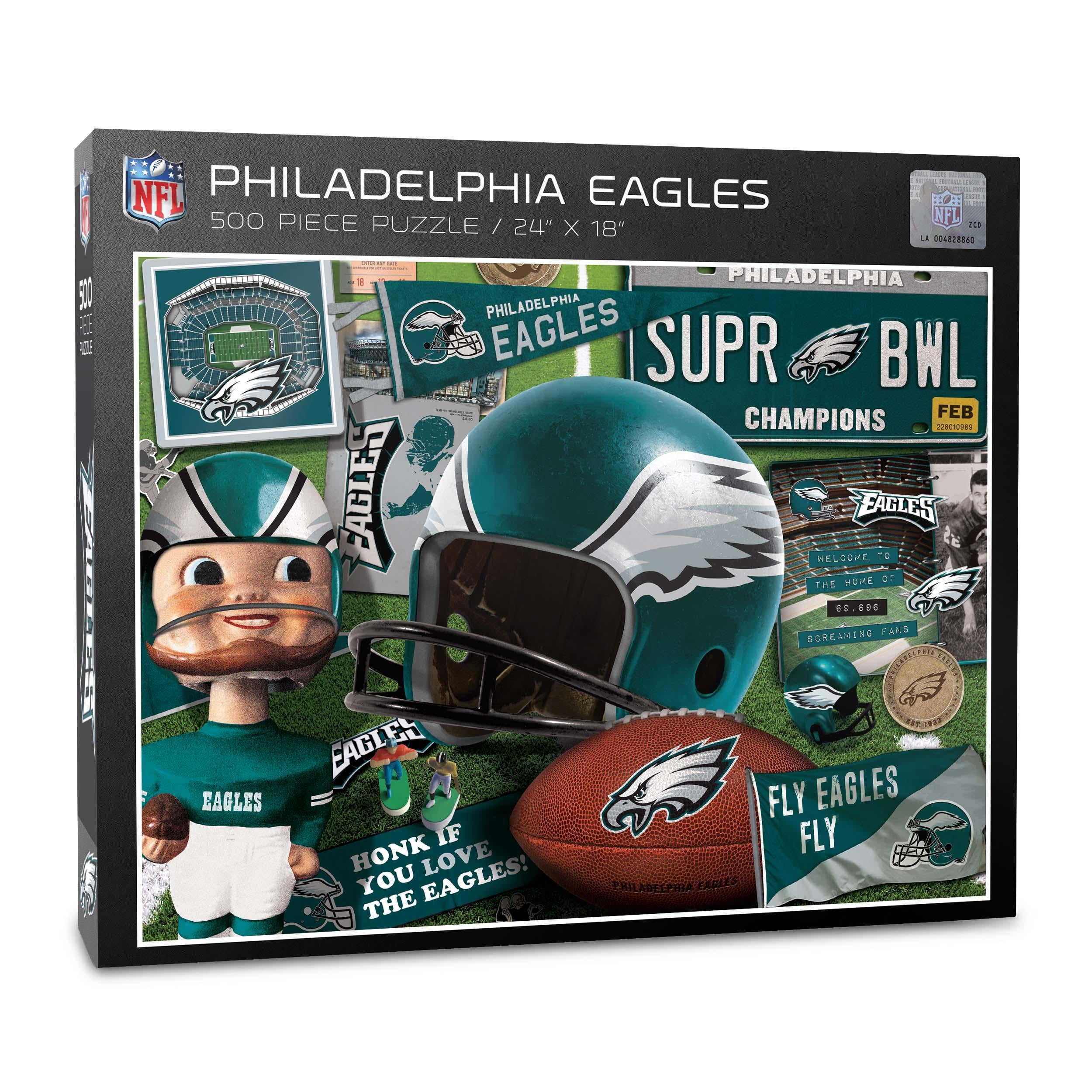 NFL Philadelphia Eagles 500 PC - Licensed 18 X 24 Puzzle - Walmart.com