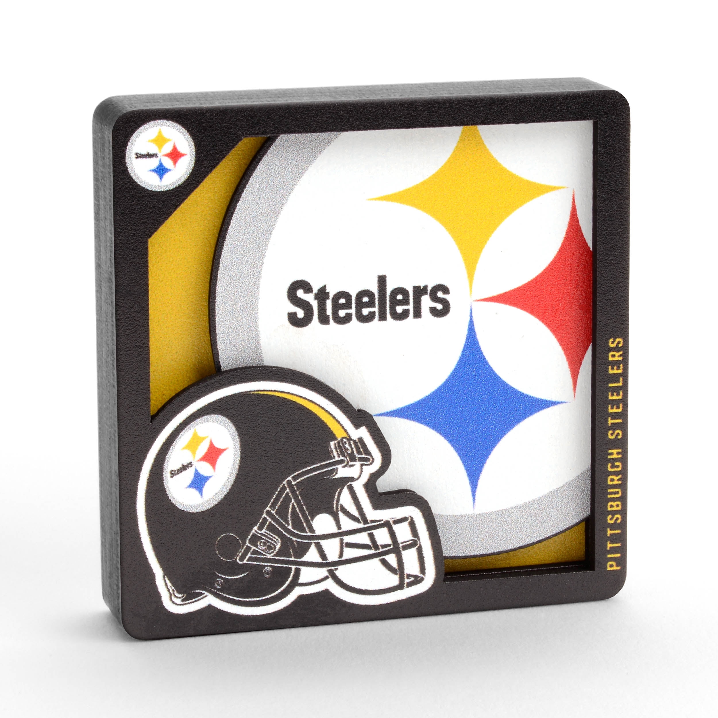 YouTheFan NFL Pittsburgh Steelers 3D Logo Series Magnet - Walmart.com