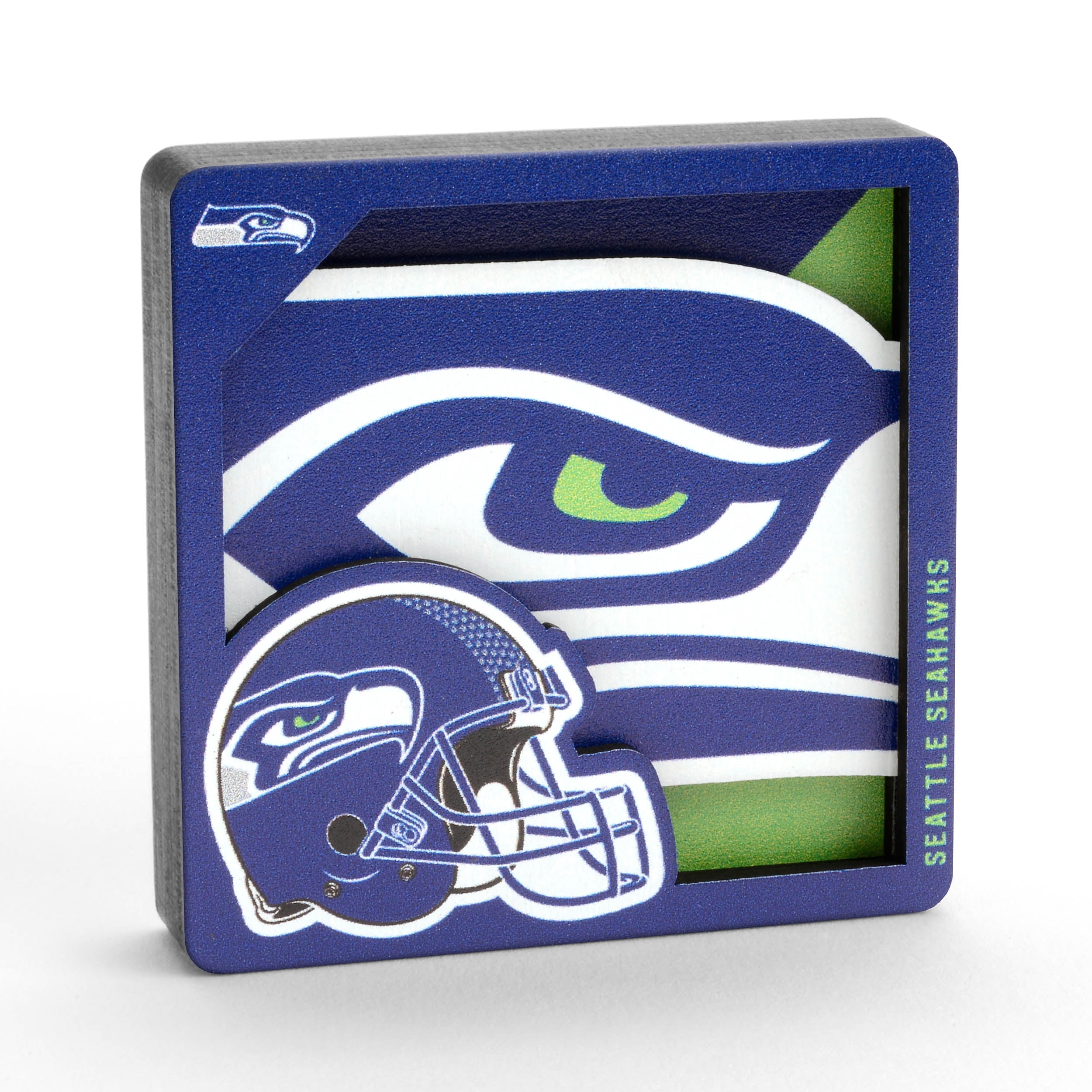 YouTheFan NFL Seattle Seahawks 3D Logo Series Magnet - Walmart.com