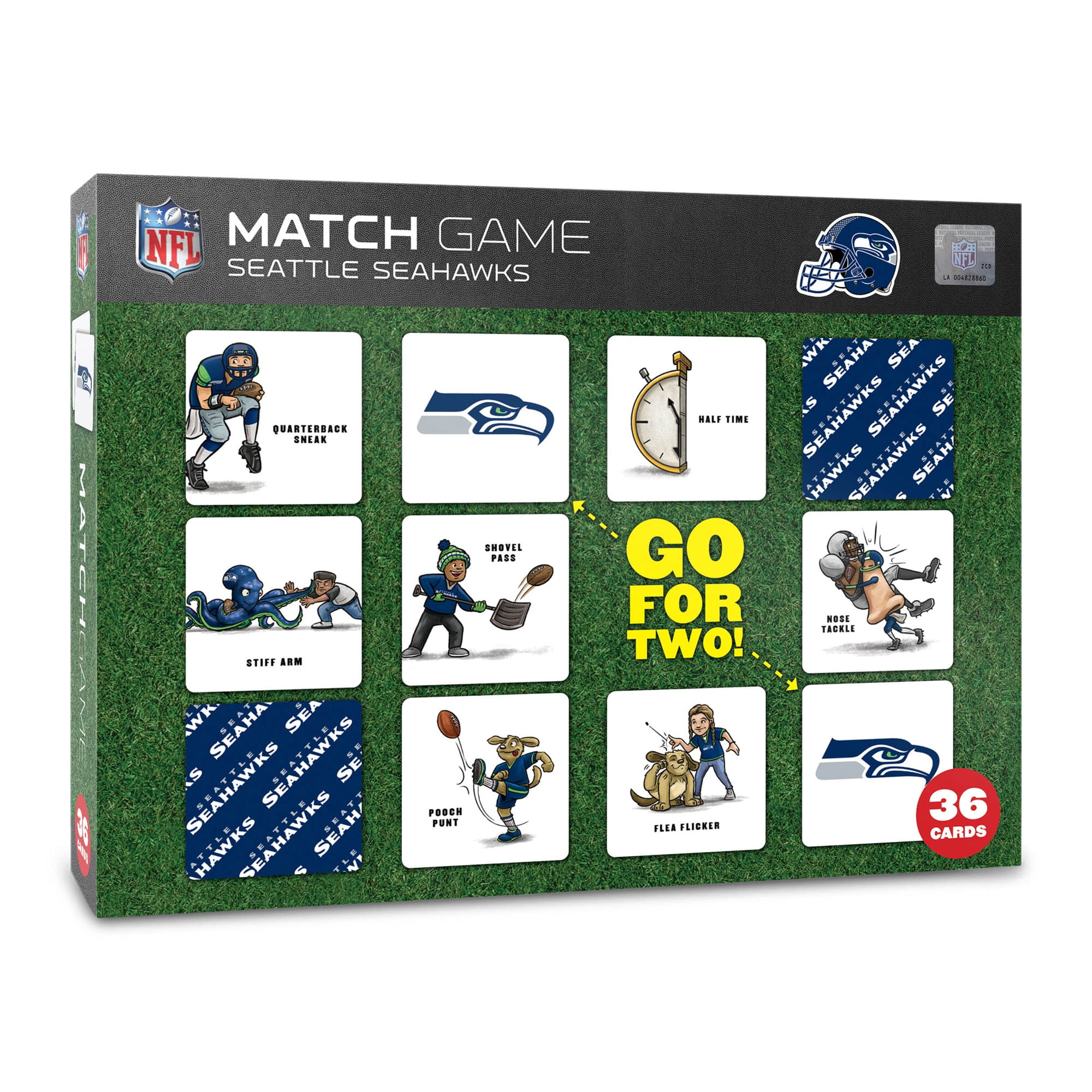 YouTheFan NFL Seattle Seahawks Memory Match Game - Walmart.com