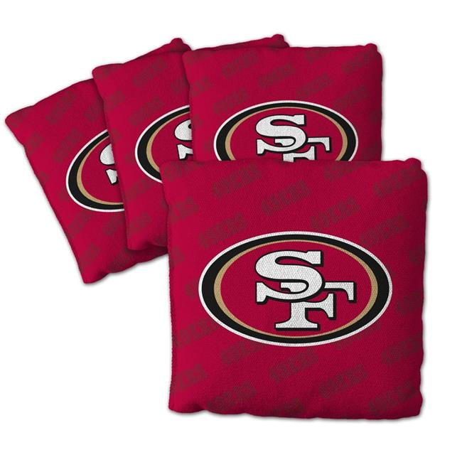 NFL San Francisco 49ers Cornhole Bags - 4PK - Red - Walmart.com