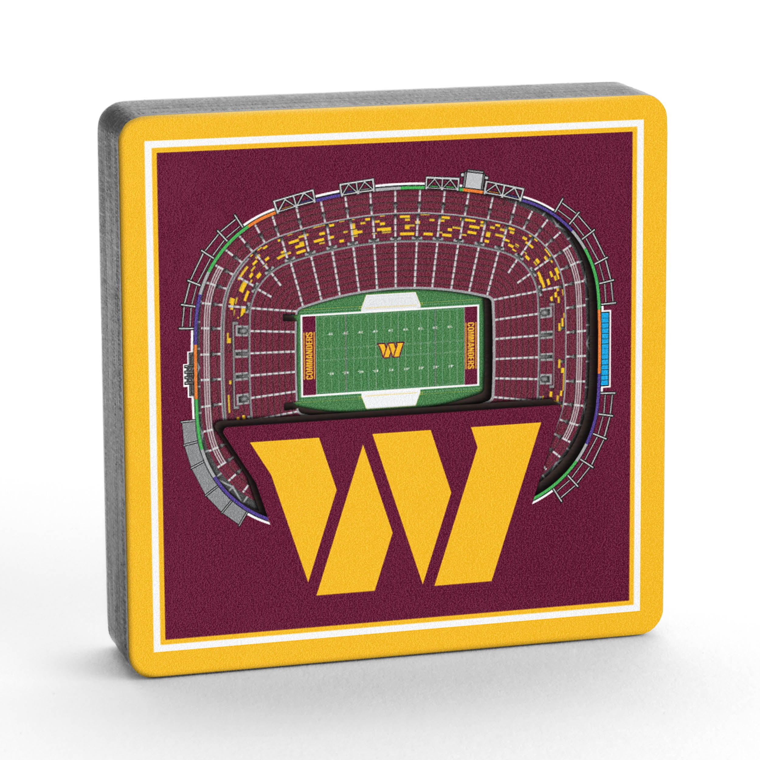 YouTheFan NFL Washington Commanders 3D StadiumView Magnet - Walmart.com