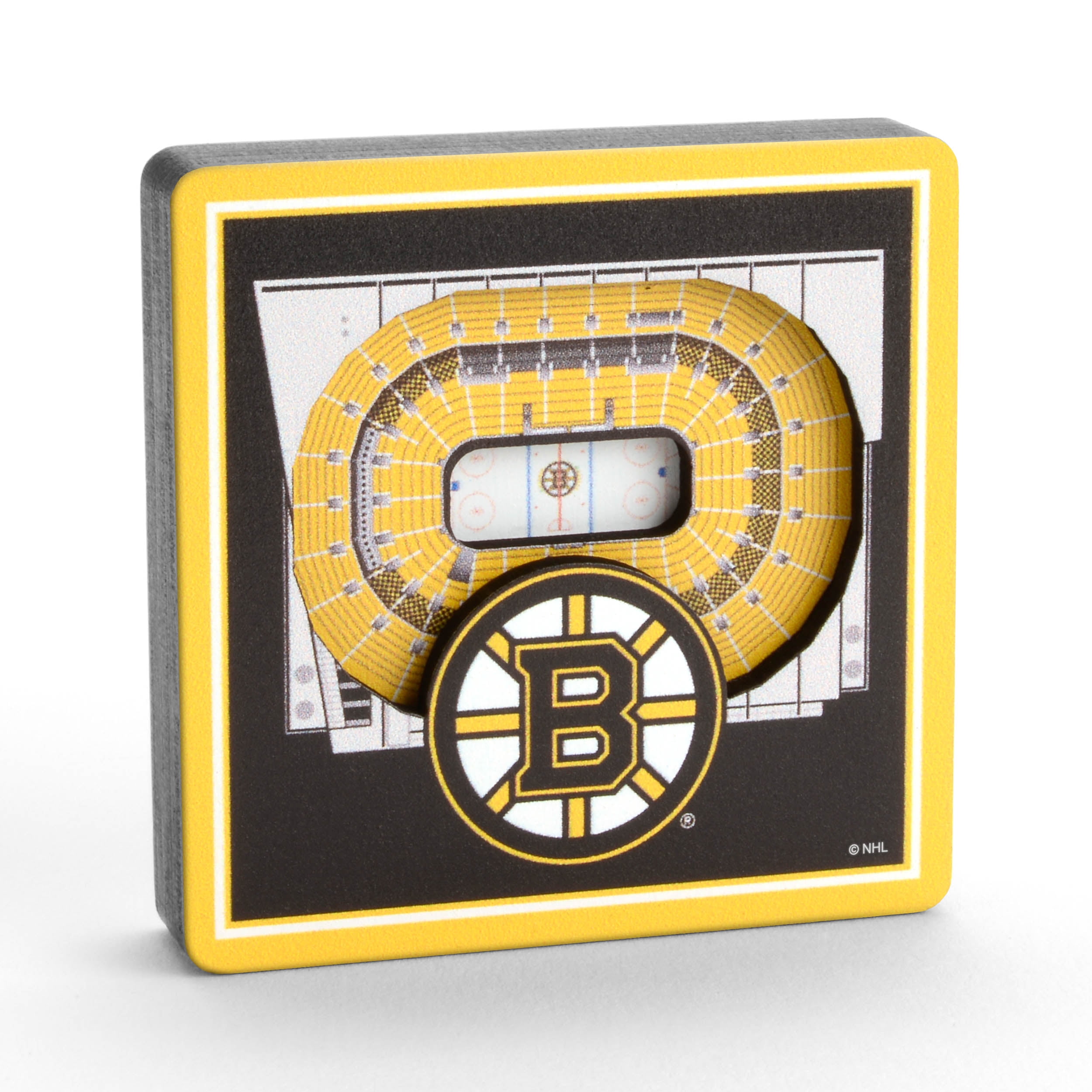 YouTheFan NHL Boston Bruins 3D StadiumView Magnet - Walmart.com