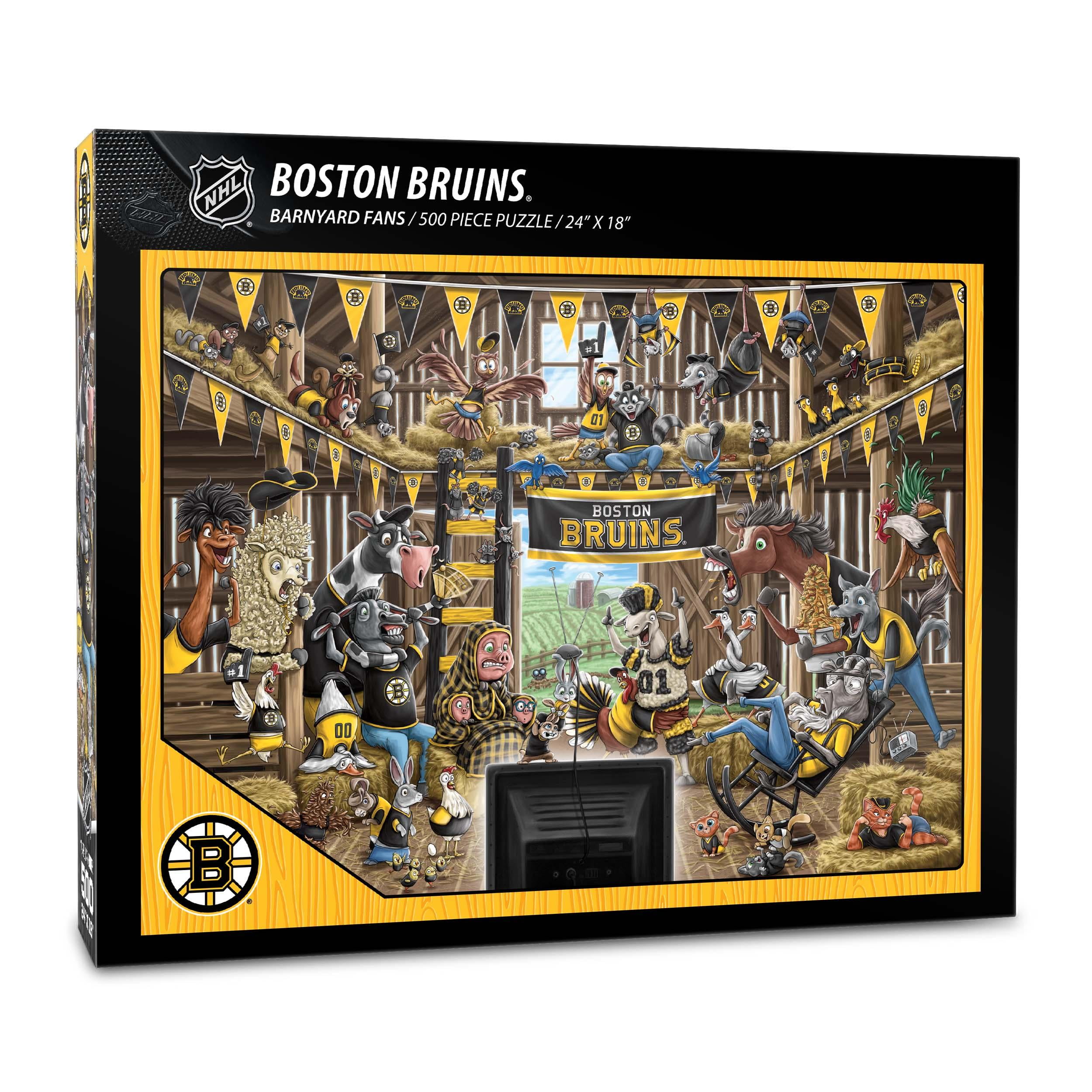 YouTheFan NHL Boston Bruins Barnyard Fans Puzzle - 500 Piece - Walmart.com