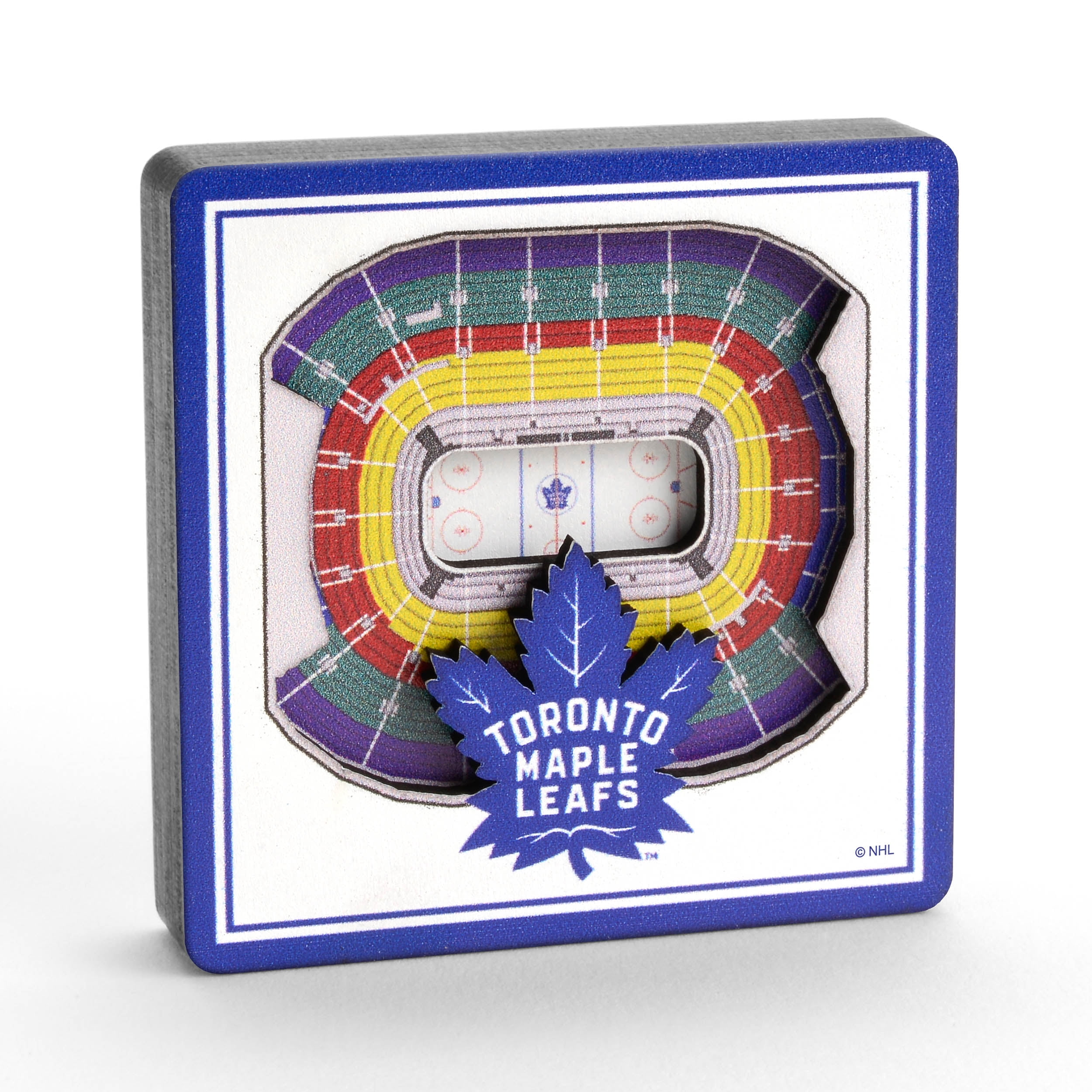 YouTheFan NHL Toronto Maple Leafs 3D StadiumView Magnet - Walmart.com