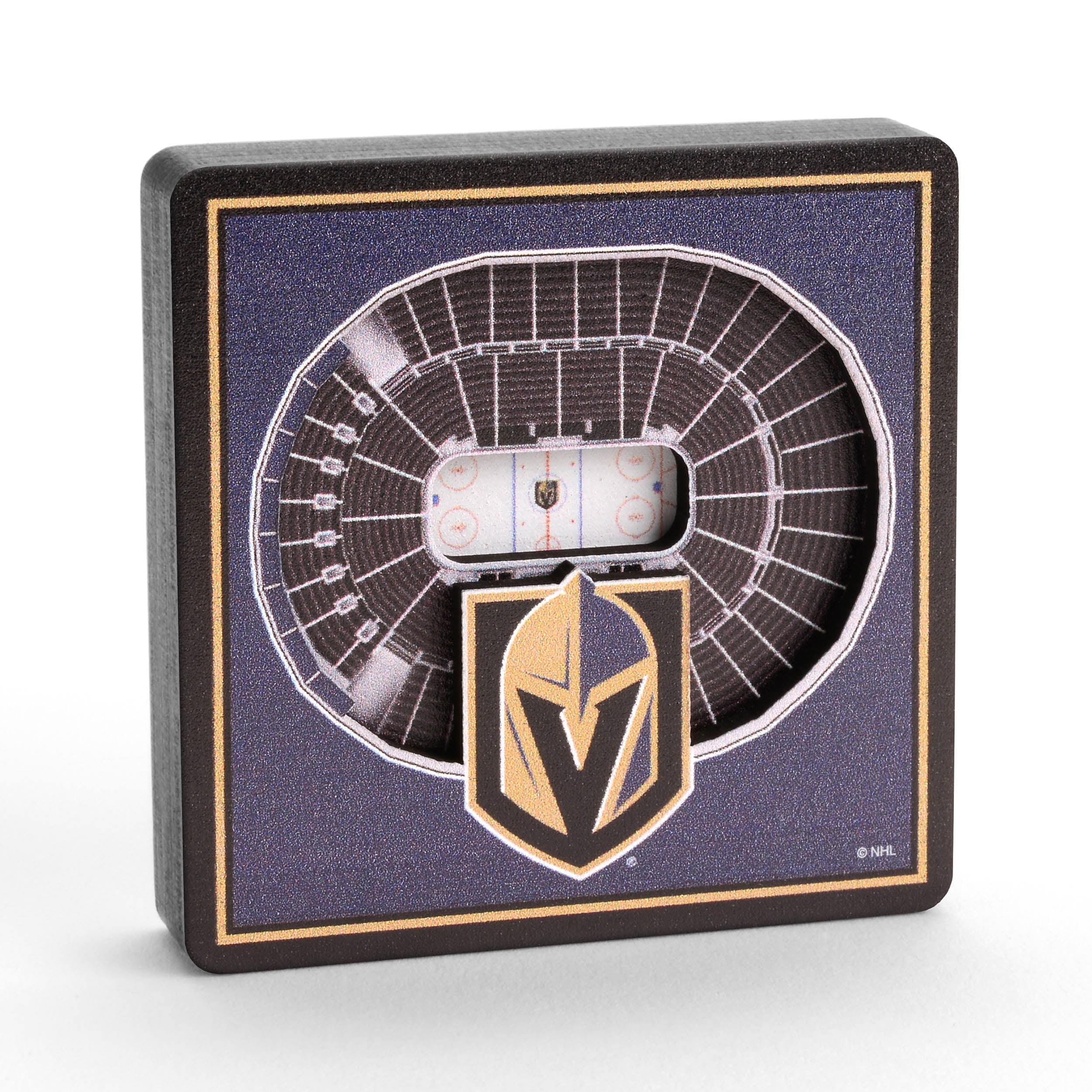 NHL Vegas Golden Knights 3D StadiumView Magnet - Walmart.com