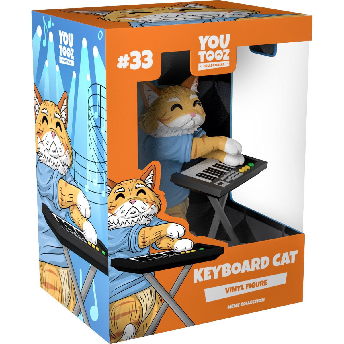 YouTooz: Meme Collection: Keyboard Cat Vinyl Figure #33 - Walmart.com
