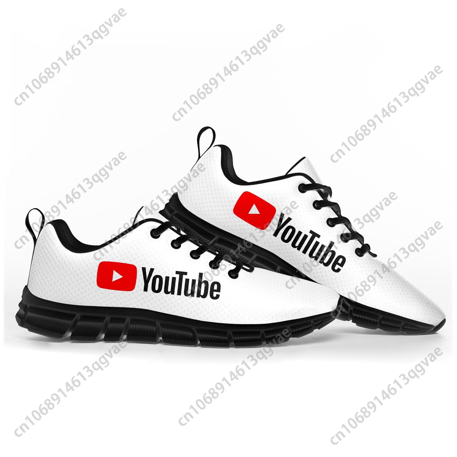 YouTube Logo Sports Shoes Mens Womens Teenager Kids Children Customized ...