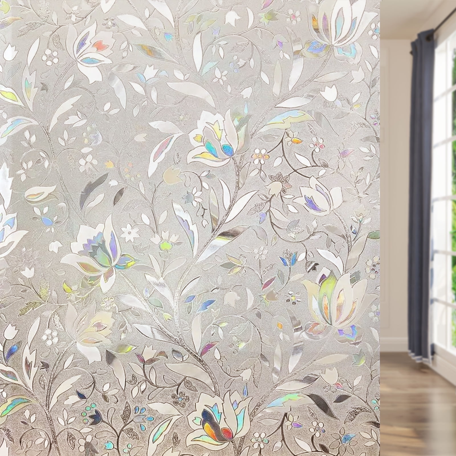 YouYeap 3D Static Glass Films Window Privacy Film - Walmart.com