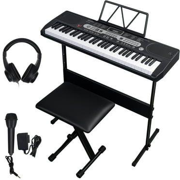 Canddidliike 61 Key Electric Portable Digital Keyboard Piano ...
