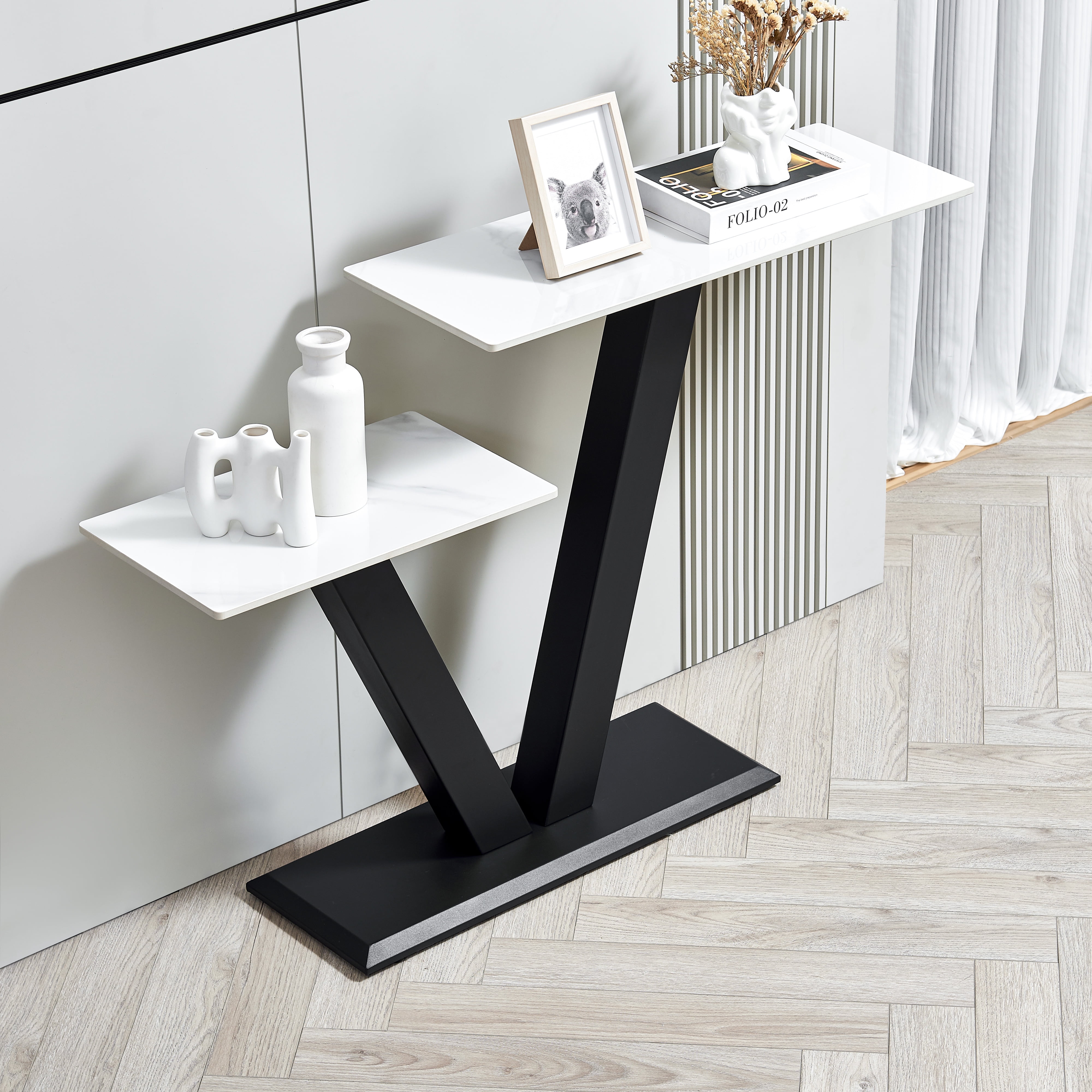 Youda Modern Console Table for Living Room Entry Table Foyer Table for ...