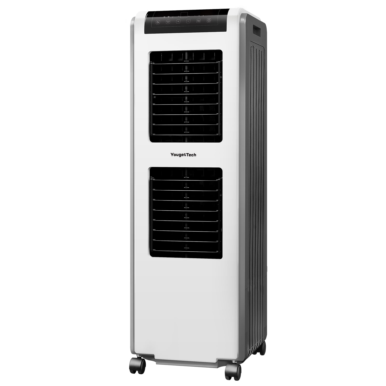 YougetTech 30L Evaporative Air Cooler 2500CFM, 210W Swamp Cooler with ...