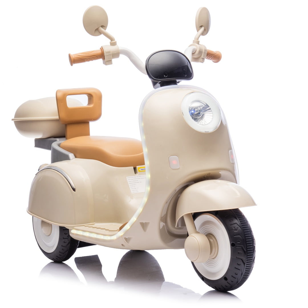 Yougu Three-Wheel Electric Motorcyc For Kids Aged 3-6，12V Kids Ride On ...