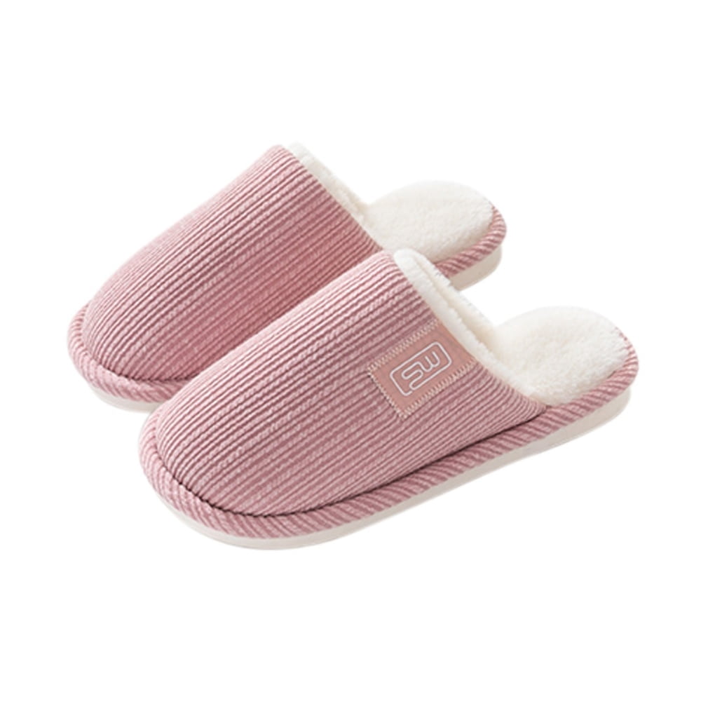 Yougu Women's Skid-Resistant Slip On Slippers, Flat Heel Platform ...