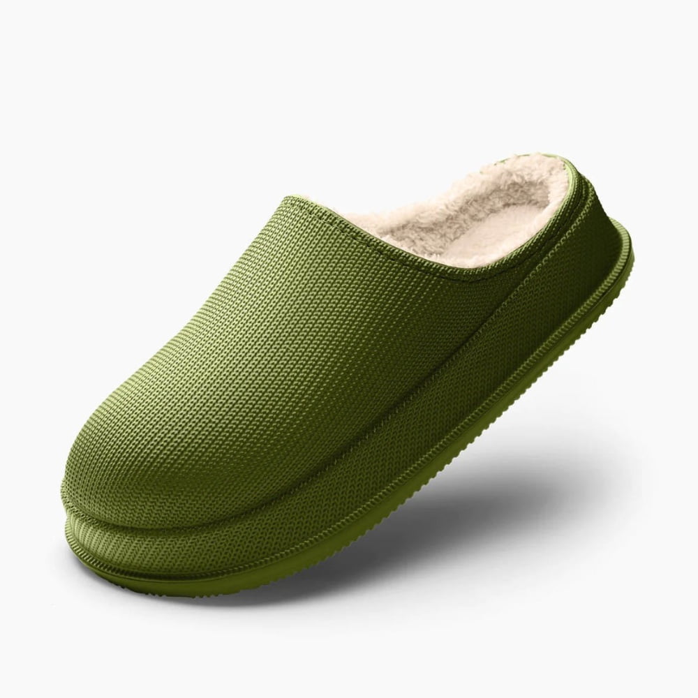 Yougu Women's Slippers, Waterproof Fur Lined Garden Clogs, Green, EU 36 ...