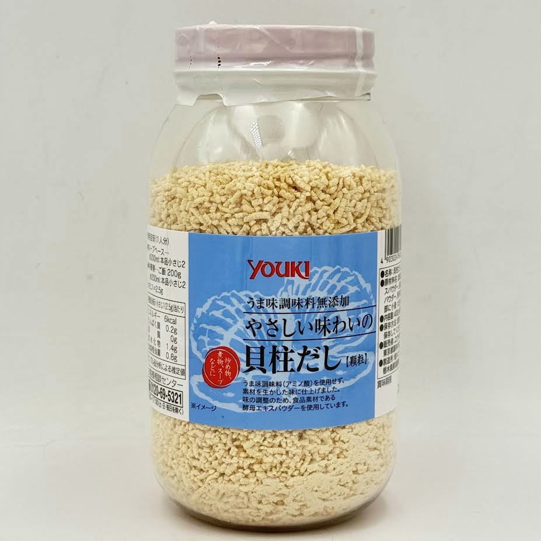 Youki Scallop Broth Stock Seasoning 14.1oz/(400g)貝柱高湯濃縮調味顆粒 - Walmart.com