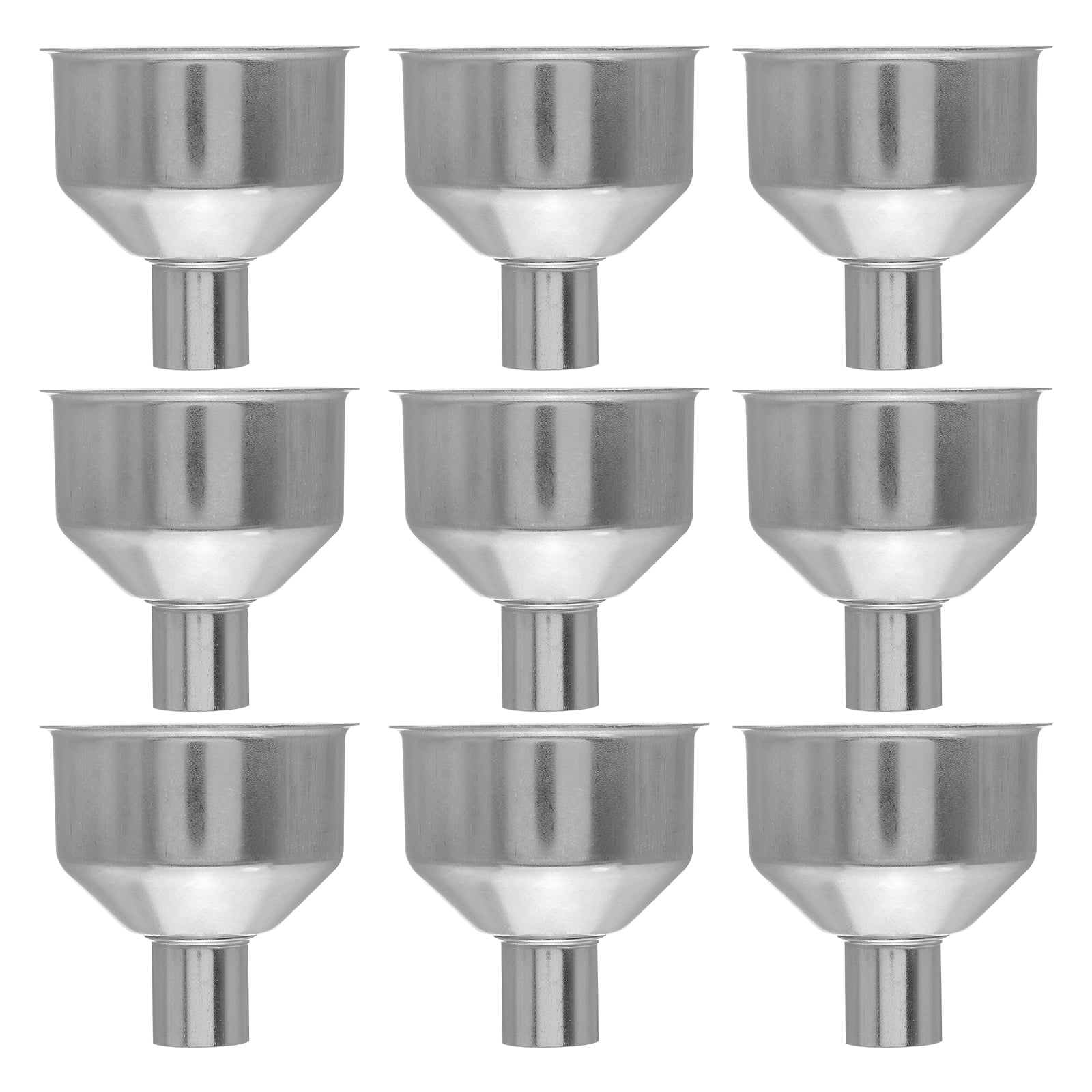 Youliang 10 Mini Metal Funnels for Bottle Filling & Chemicals - Walmart.com