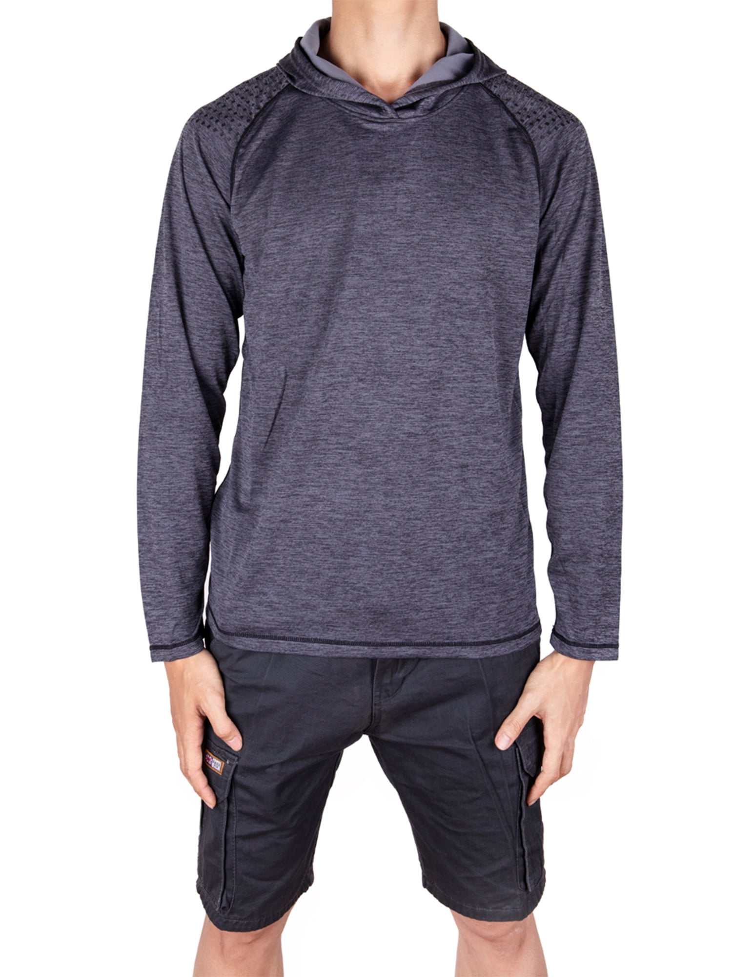 Youloveit Men's Long Sleeve Active Shirts Quick Dry Pullovers Tee Athletic Running Cycling Gym ...