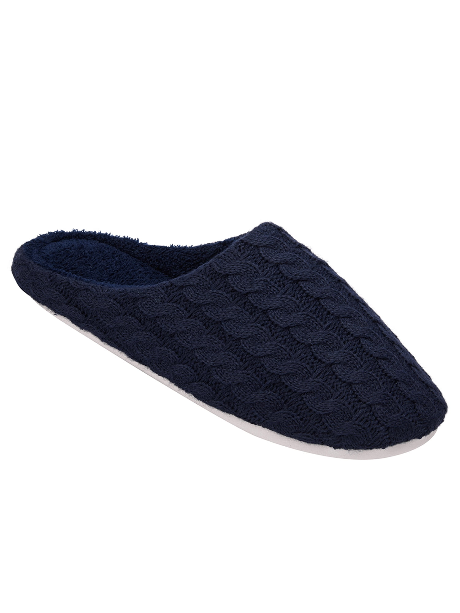 Youloveit Men's Memory Foam Slippers with Cozy Fleece Lining, Closed ...
