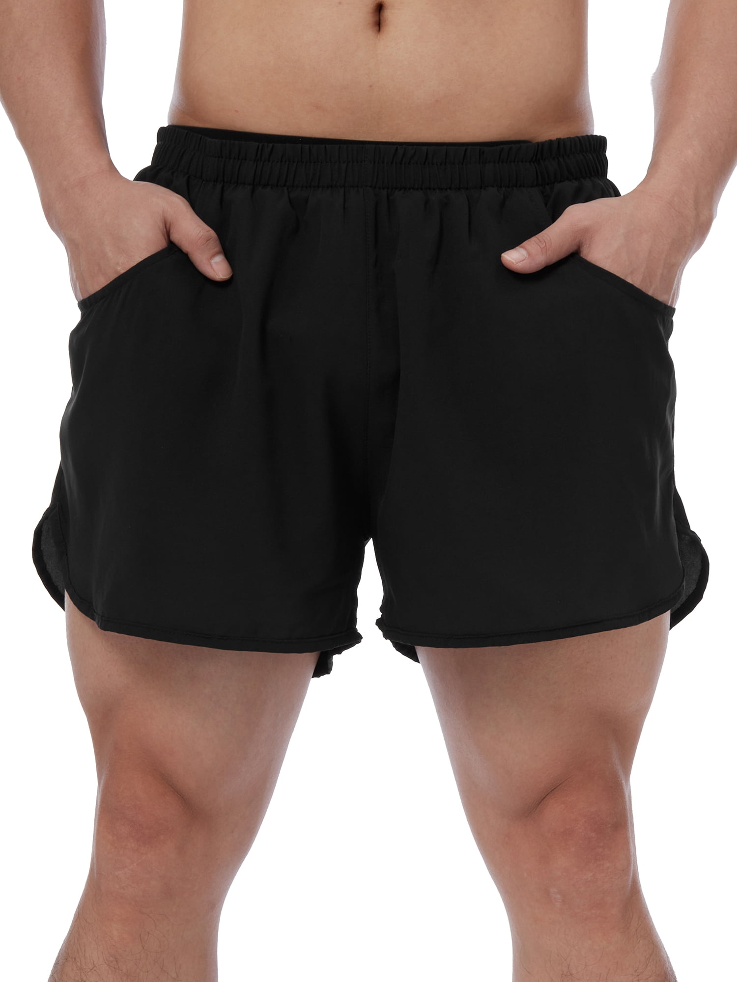 Youloveit Men's Running Shorts Quick Dry Bodybuilding Workout Athletic ...