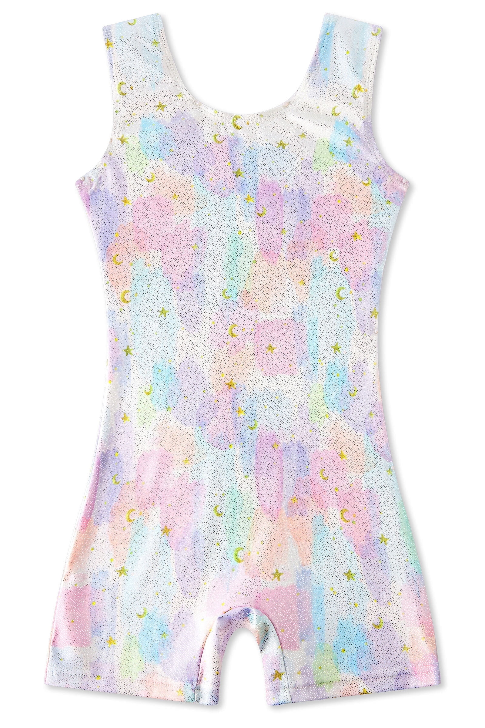 Youmei Girls Gymnastics Leotards Toddler Unitard Biketard Clothes Cute ...
