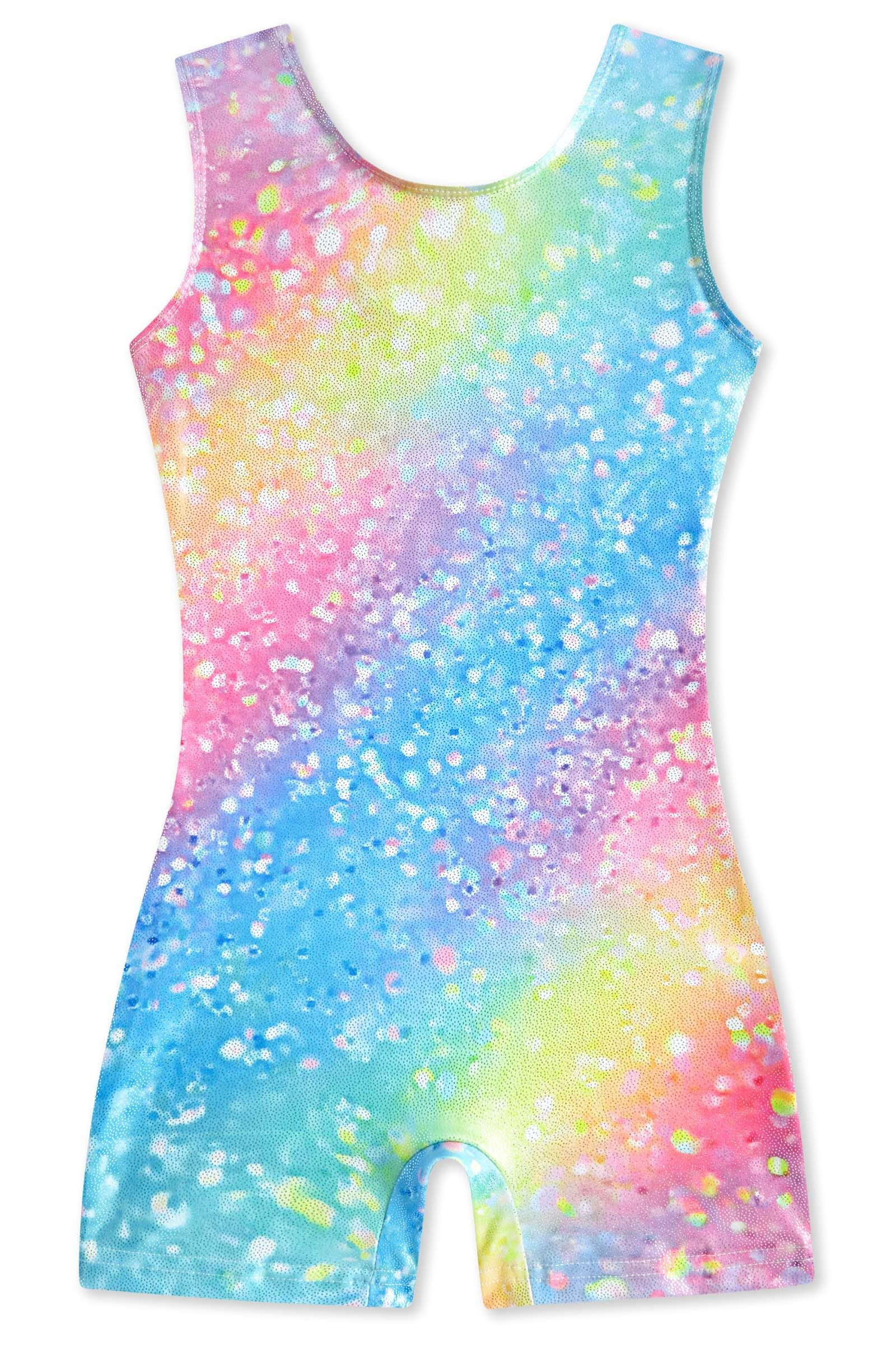 Aideaone Girls Gymnastics Leotards, Toddler Unitard Biketard, Dance ...