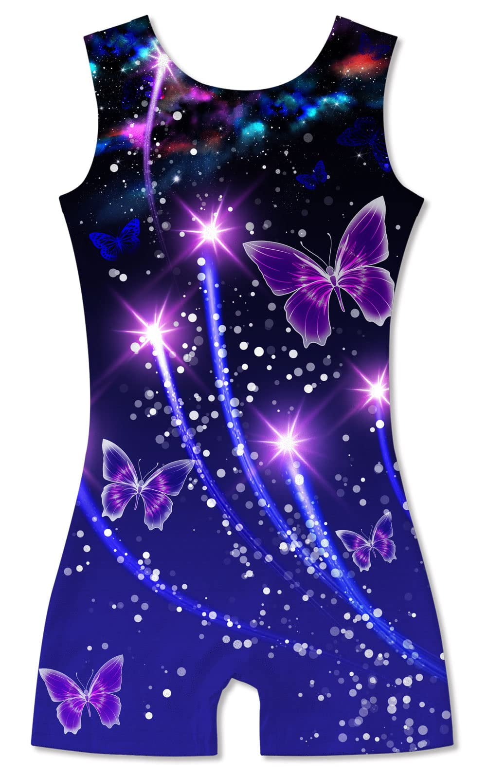 Aideaone Girls Gymnastics Leotards Toddler Unitard Biketard Clothes ...