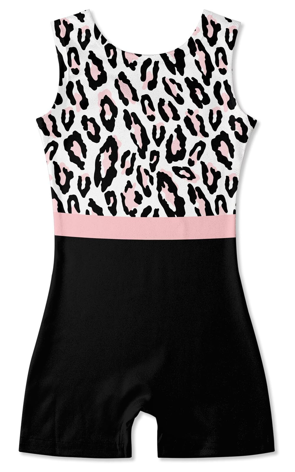 Aideaone Gymnastics Leotards for Girls Leopard Toddler Sparkle Dance ...
