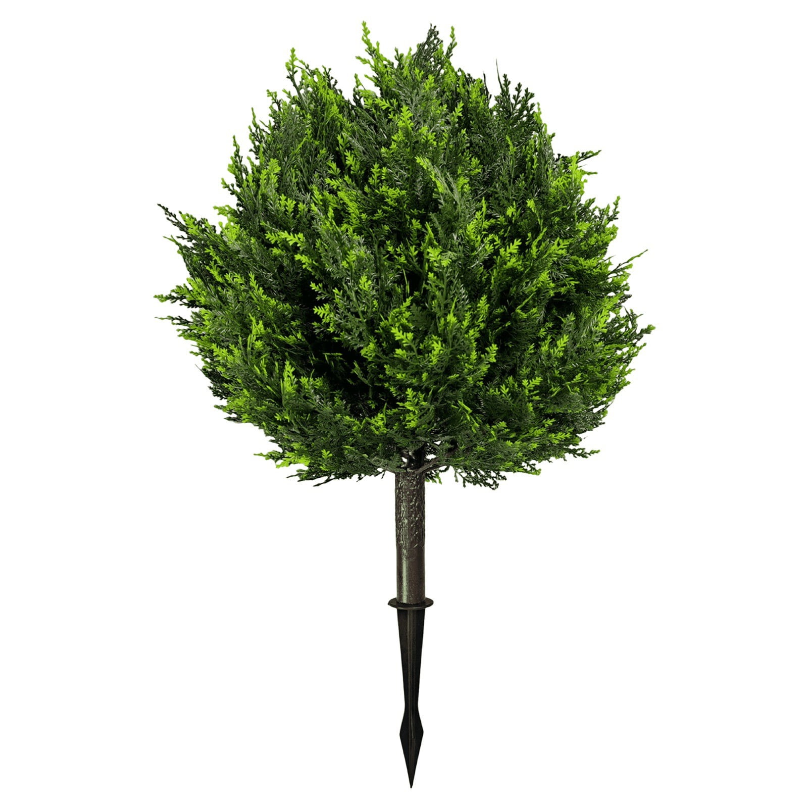 Youmylove Artificial Cedar Topiary Ball Tree With Ground Spike Fake ...