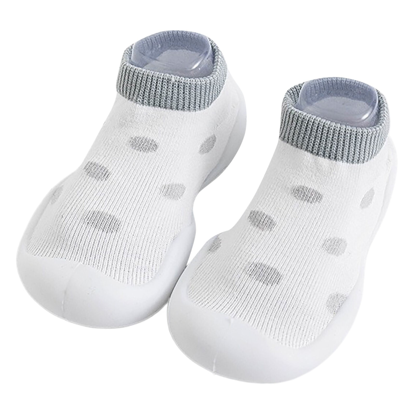 Youmylove Baby Boy Girl Shoes Non- Indoor Walking Shoes Breathable Warm Elastic Sock Shoes With ...